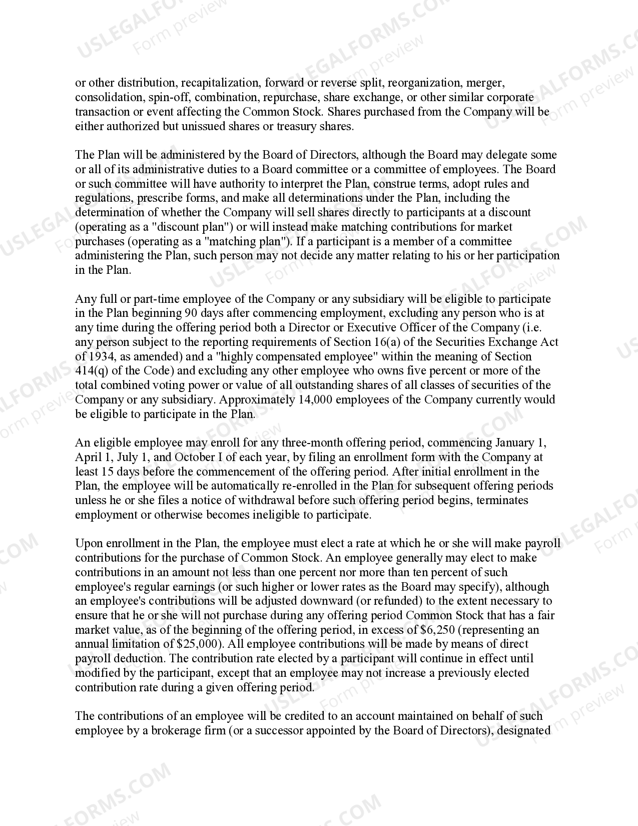 Approval of Employee Stock Purchase Plan of Charming Shoppes, Inc. | US ...