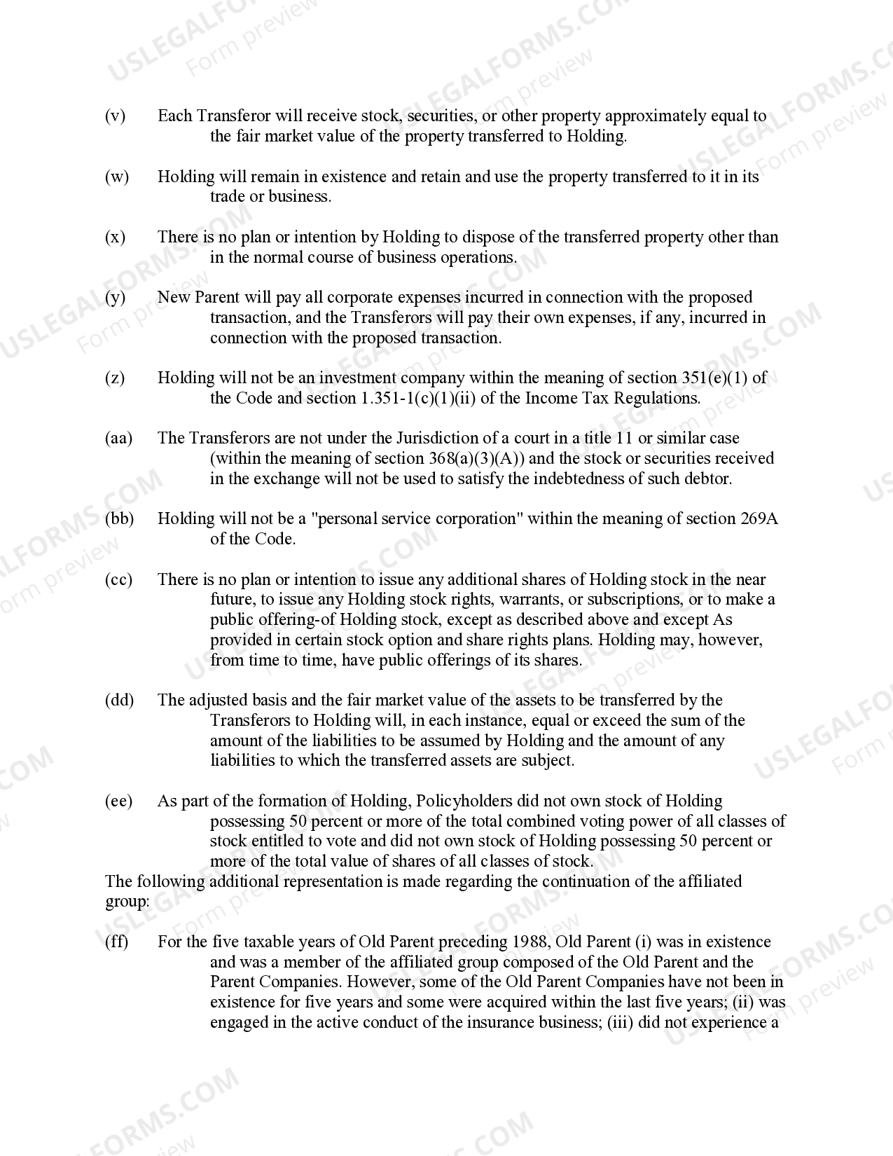 Internal Revenue Service Ruling Letter | US Legal Forms