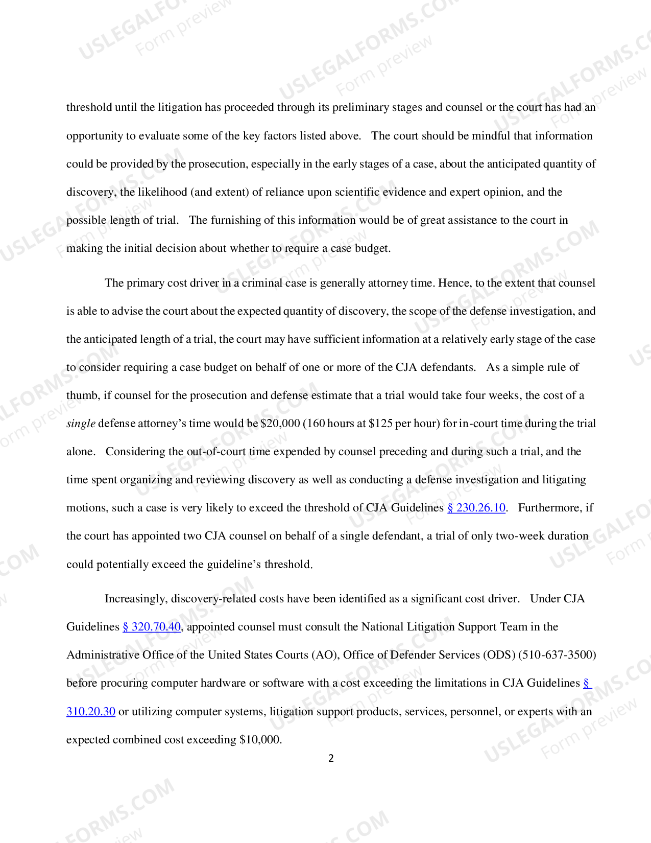 Instructions for Expert Services Summary Budget Worksheet for Non ...