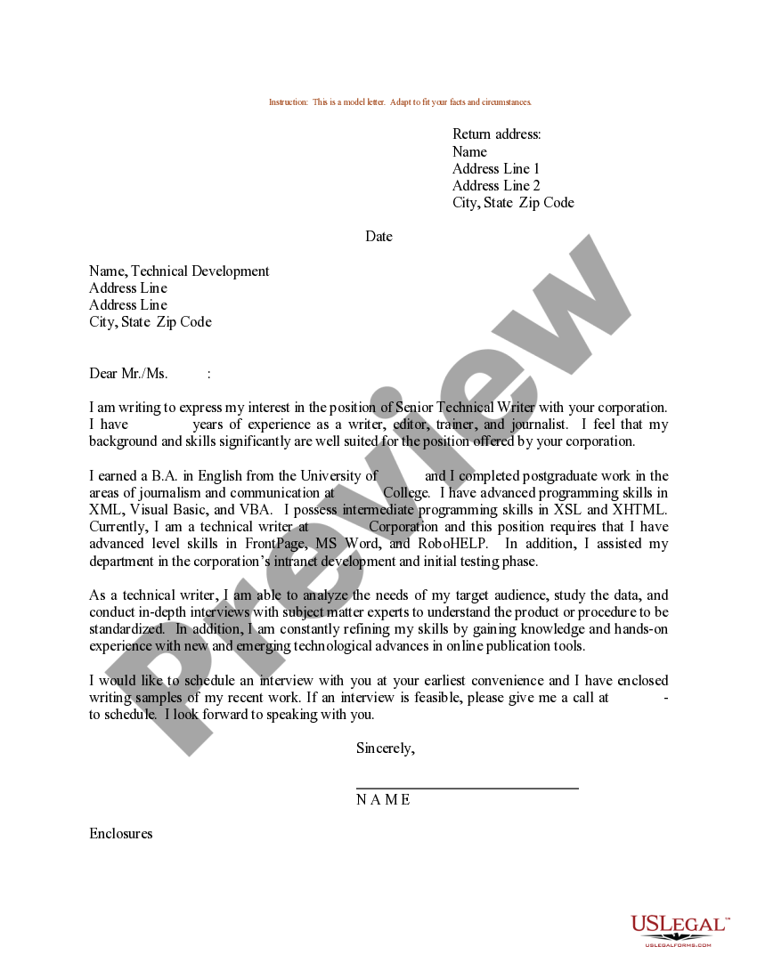 West Virginia Resume Cover Letter For Technical Writer US Legal Forms west-virginia-resume-cover-letter-for-technical-writer-us-legal-forms