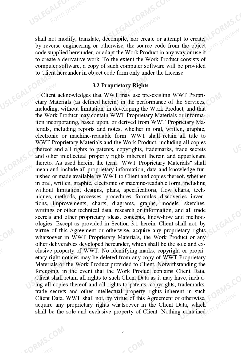 Network Services Agreement | US Legal Forms