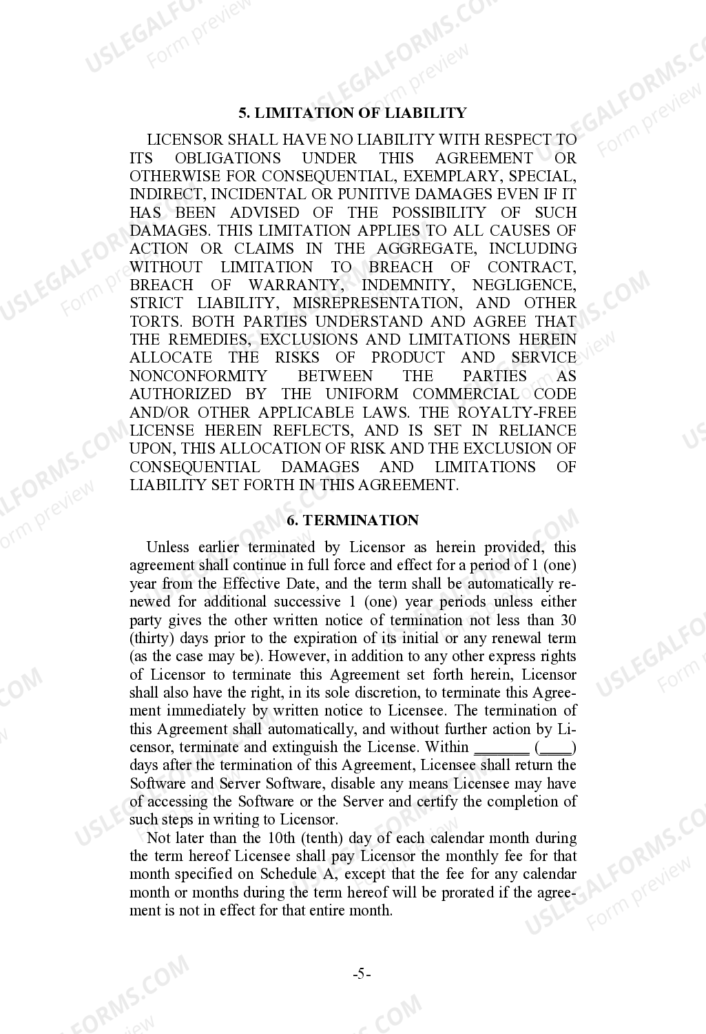 Clinical Trial Agreement Form | US Legal Forms