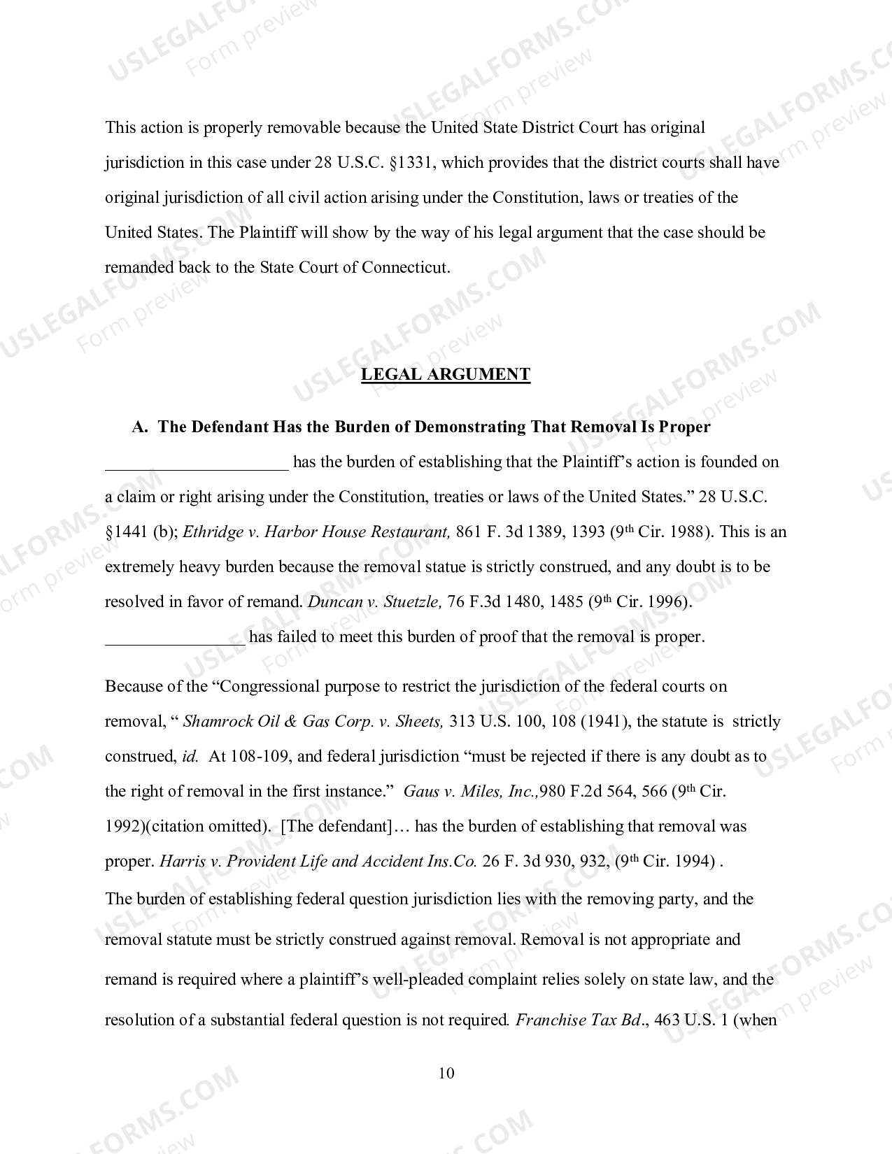 Motion for Default for Failure to Plead and Answer | US Legal Forms