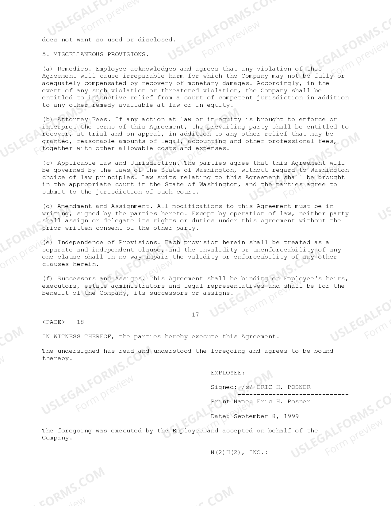 Employee Property Return Form | US Legal Forms