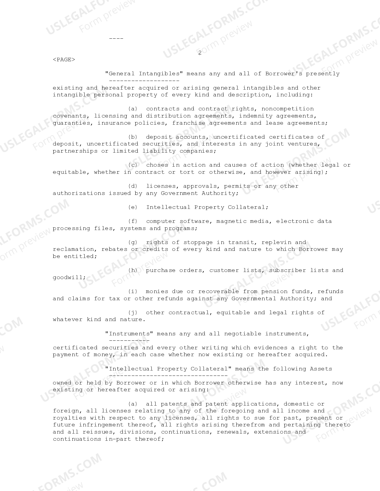 Security Agreement Between For Vehicle | US Legal Forms