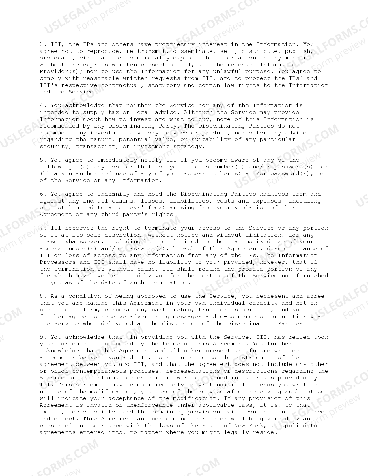 Dstv Subscriber Agreement Form | US Legal Forms