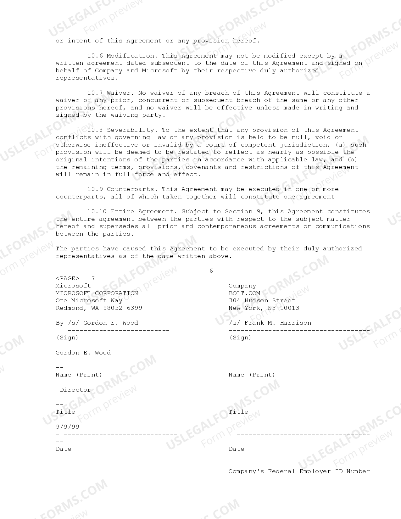 Cdc Provider Agreement Form | US Legal Forms