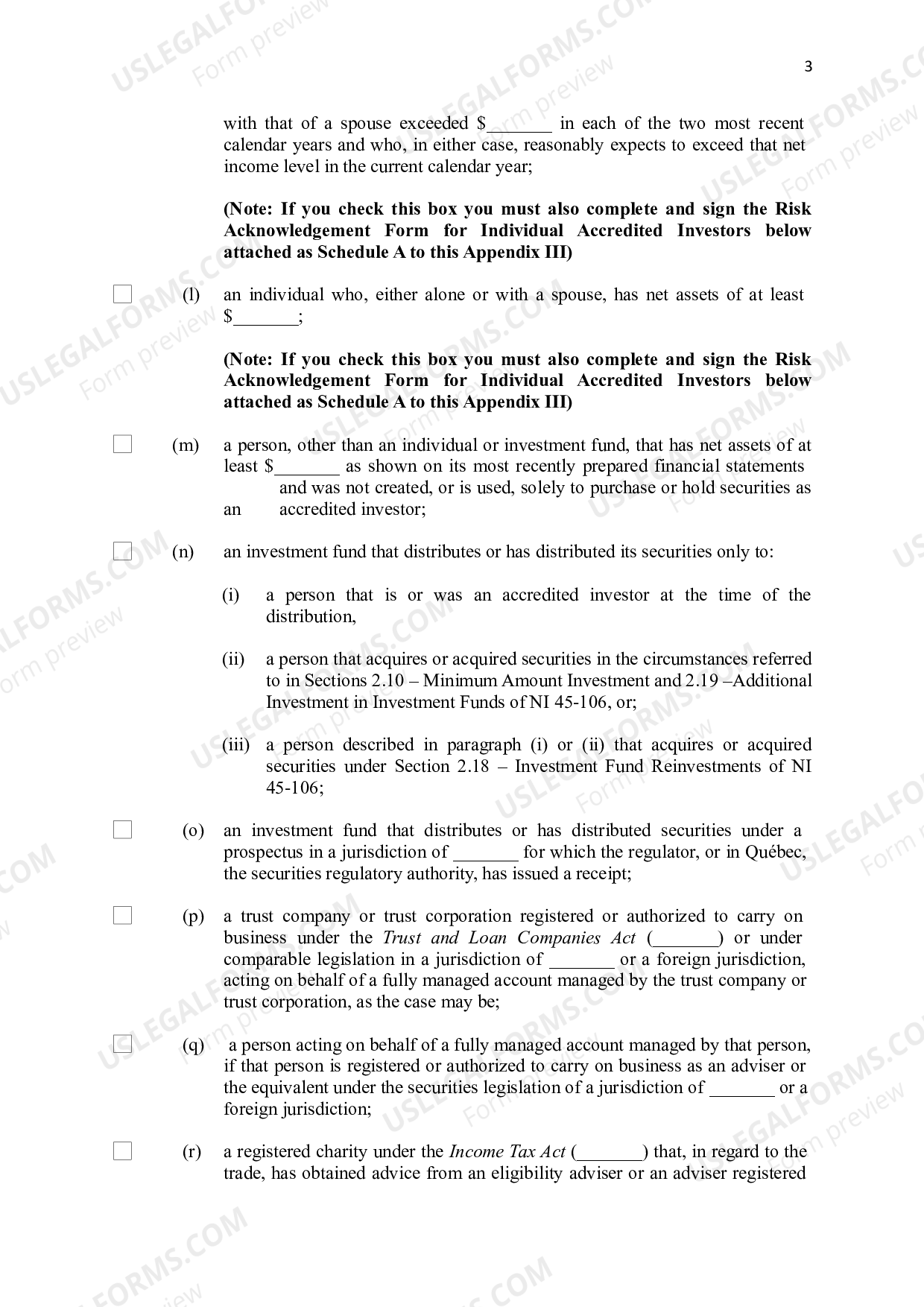 Accredited Investor Status Certificate | US Legal Forms
