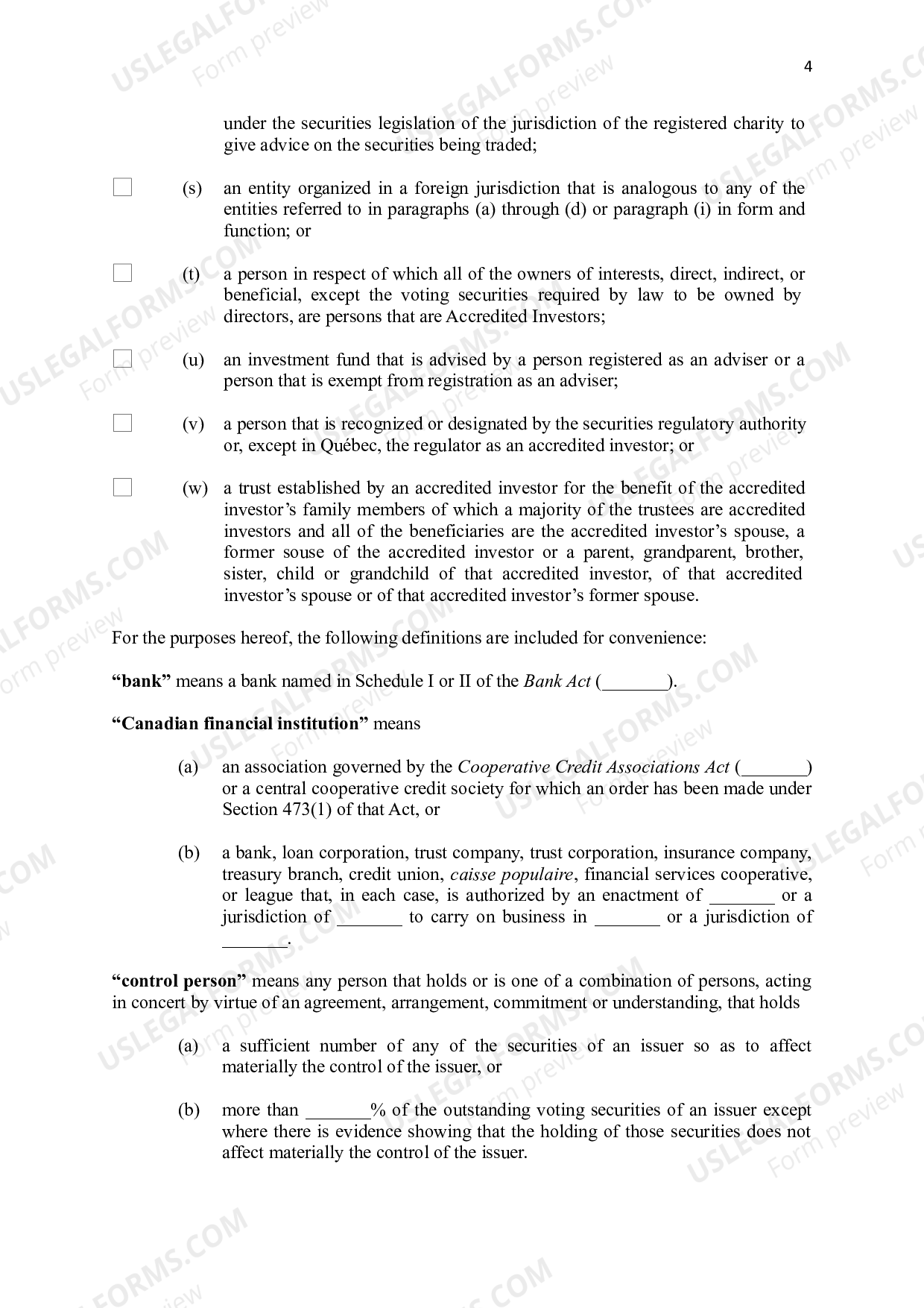 Accredited Investor Status Certificate | US Legal Forms