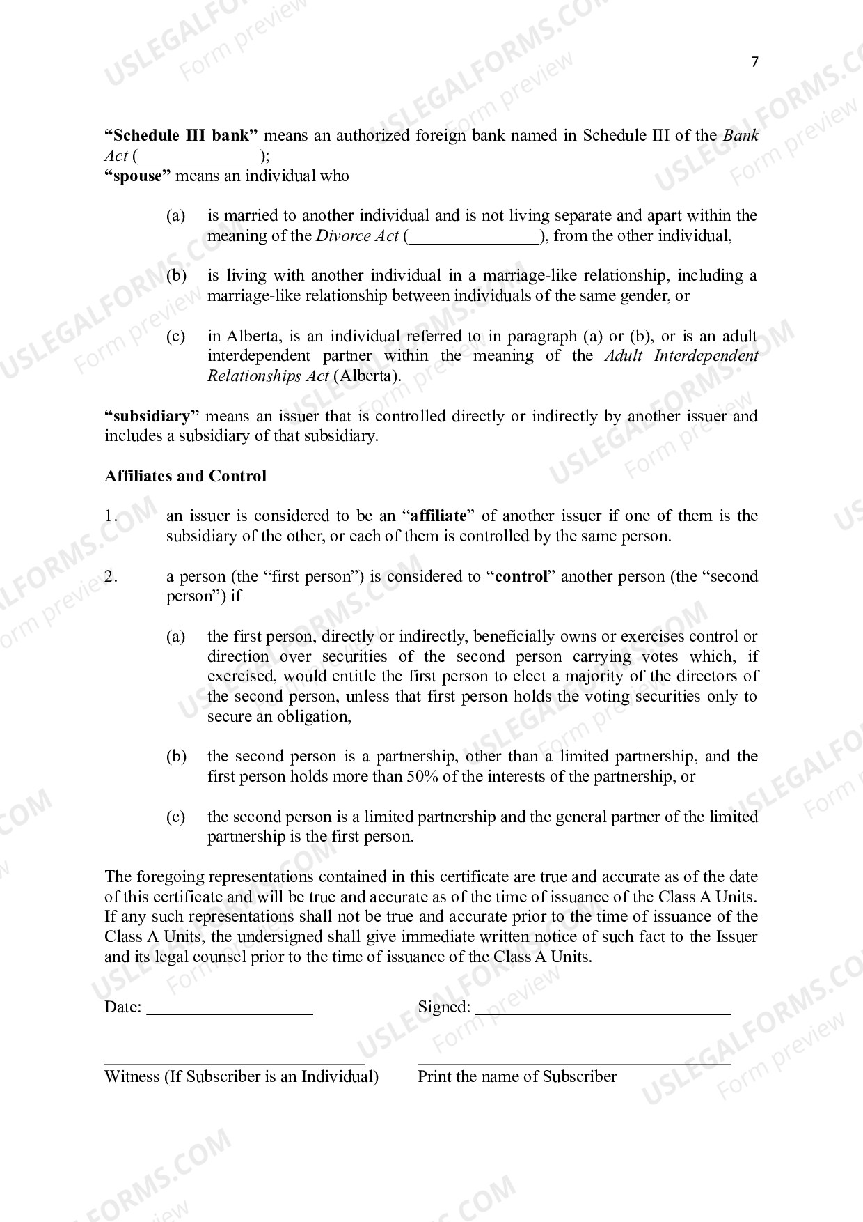 Accredited Investor Status Certificate | US Legal Forms