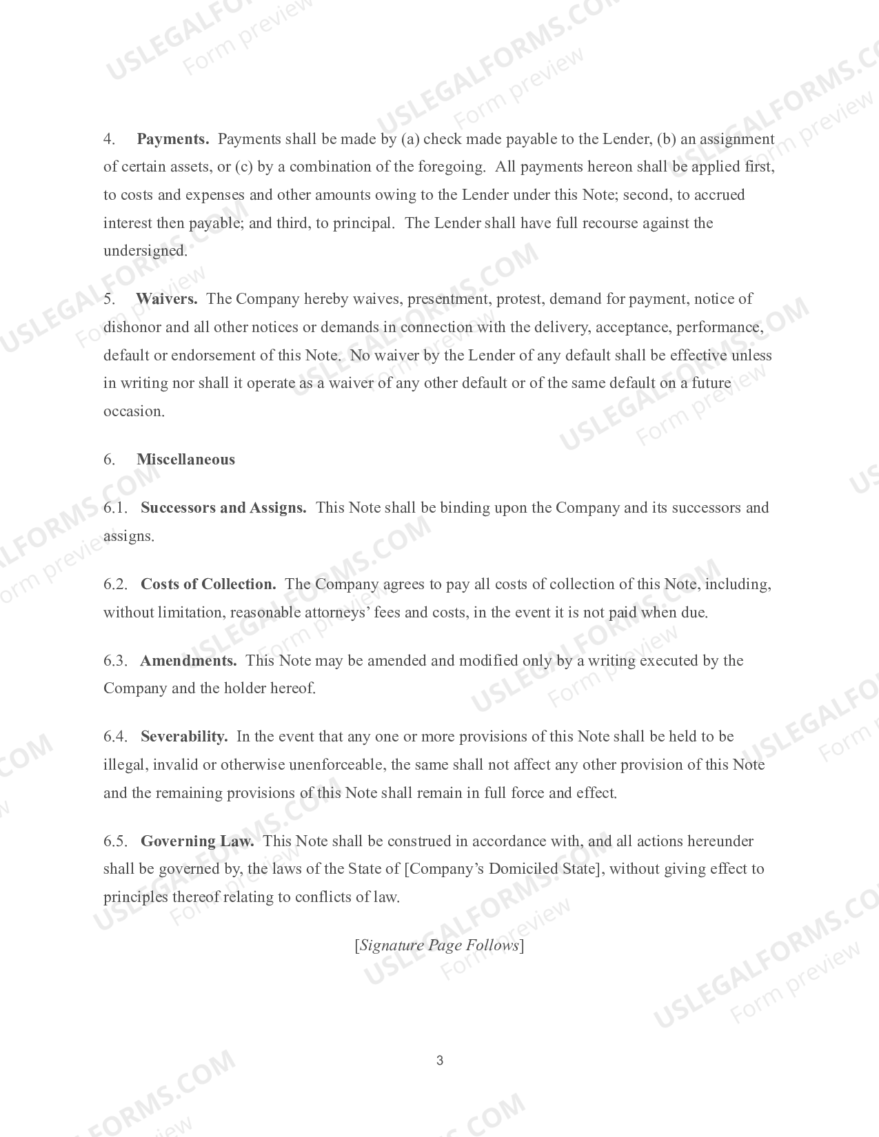 Demand Promissory Note | US Legal Forms