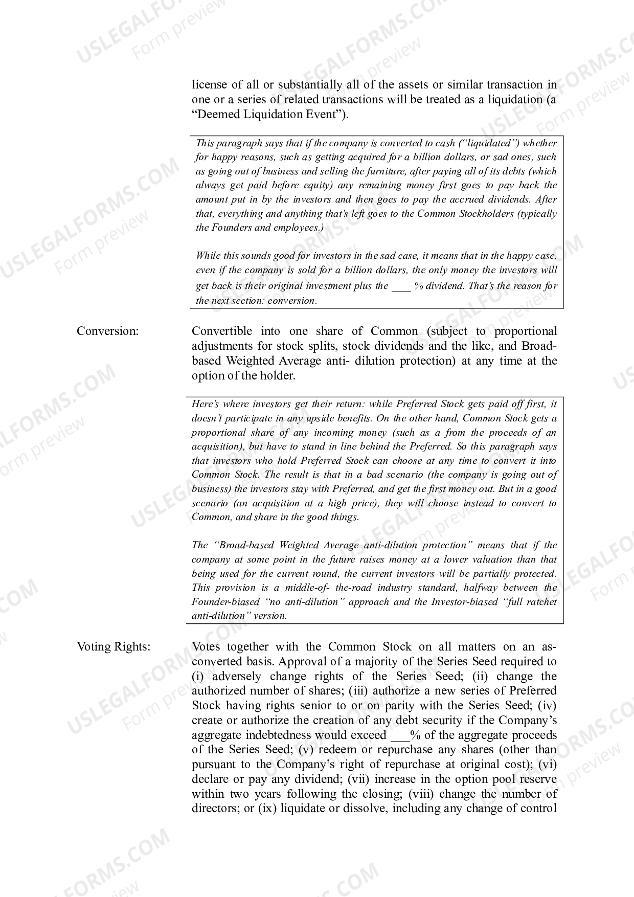 Gust Series Seed Term Sheet | US Legal Forms