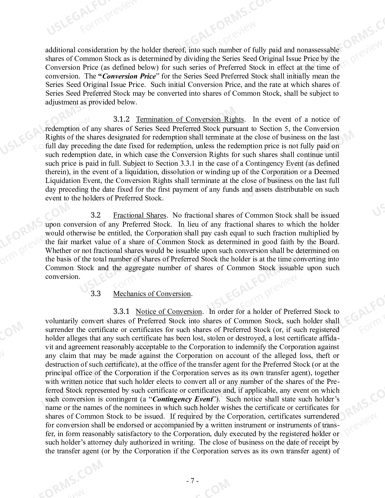 Restated Certificate of Incorporation | US Legal Forms