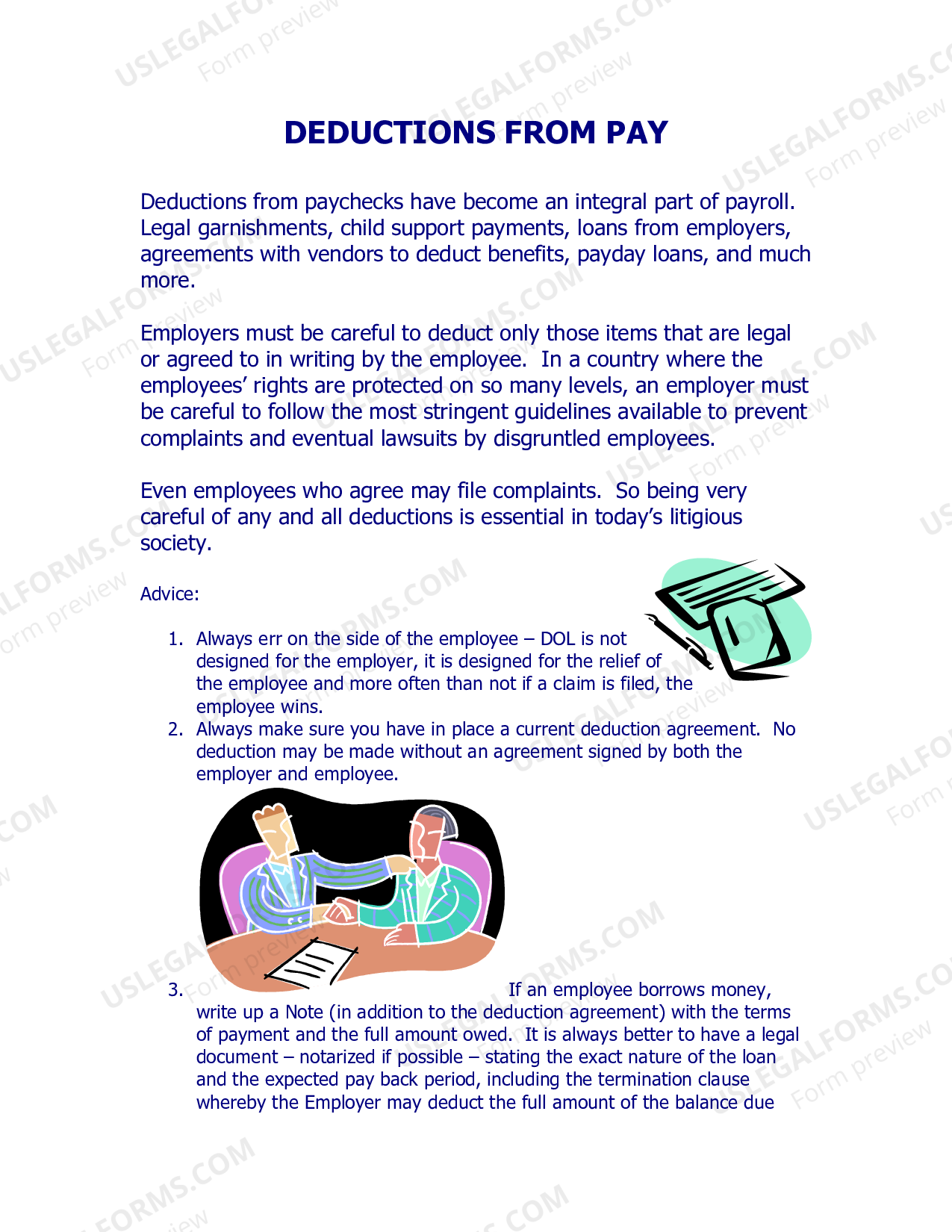 Michigan Employer Training Memo - Payroll Deductions - Payroll Memo ...