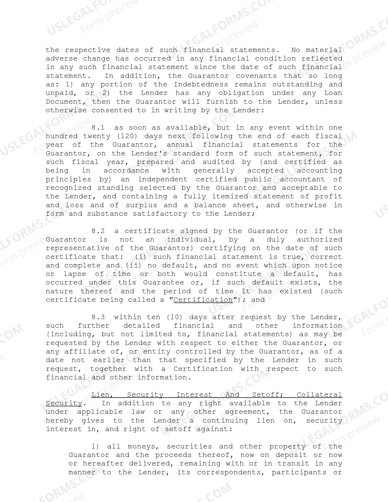 Guarantee Form and Variations | US Legal Forms