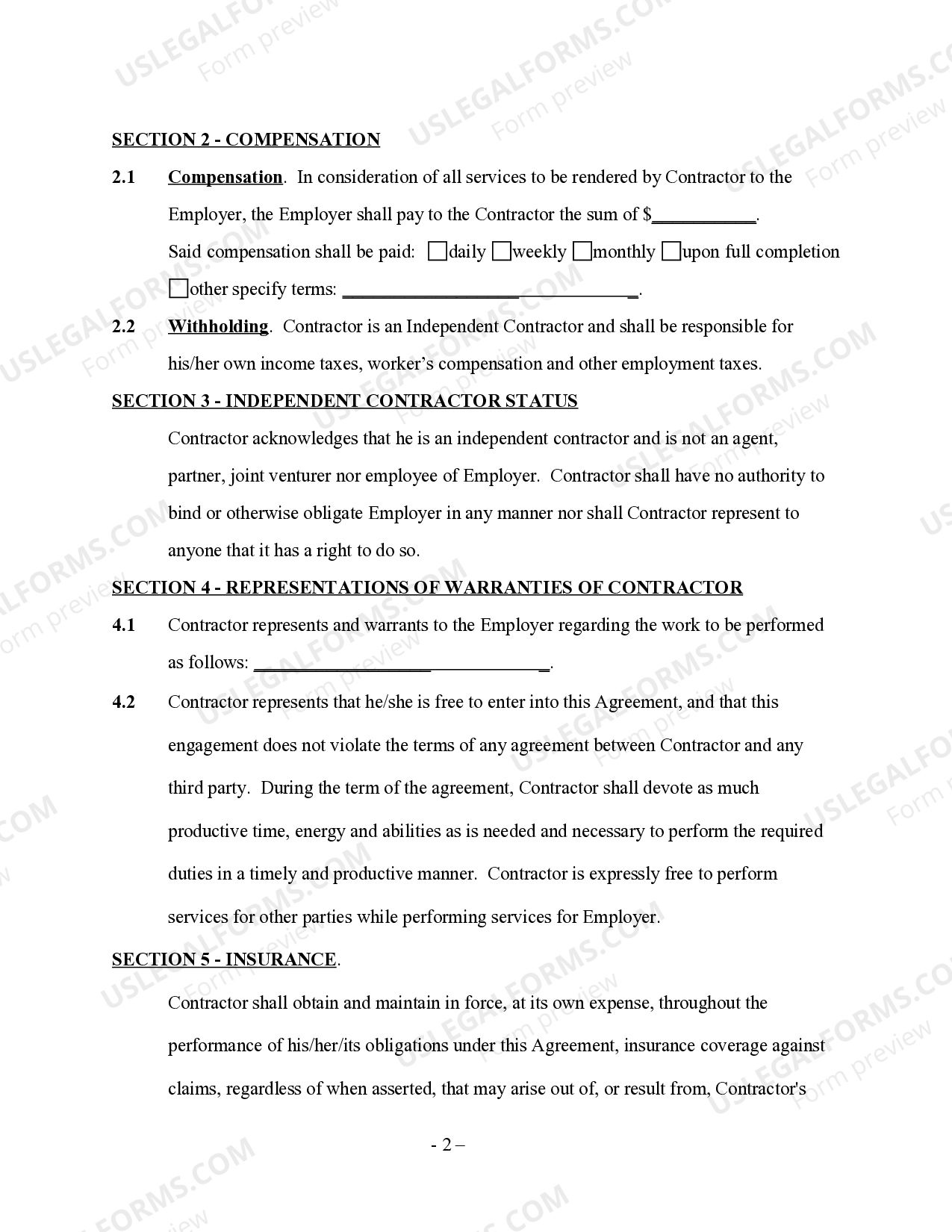 Utah Disability Services Contract - Self-Employed - Disability Self ...