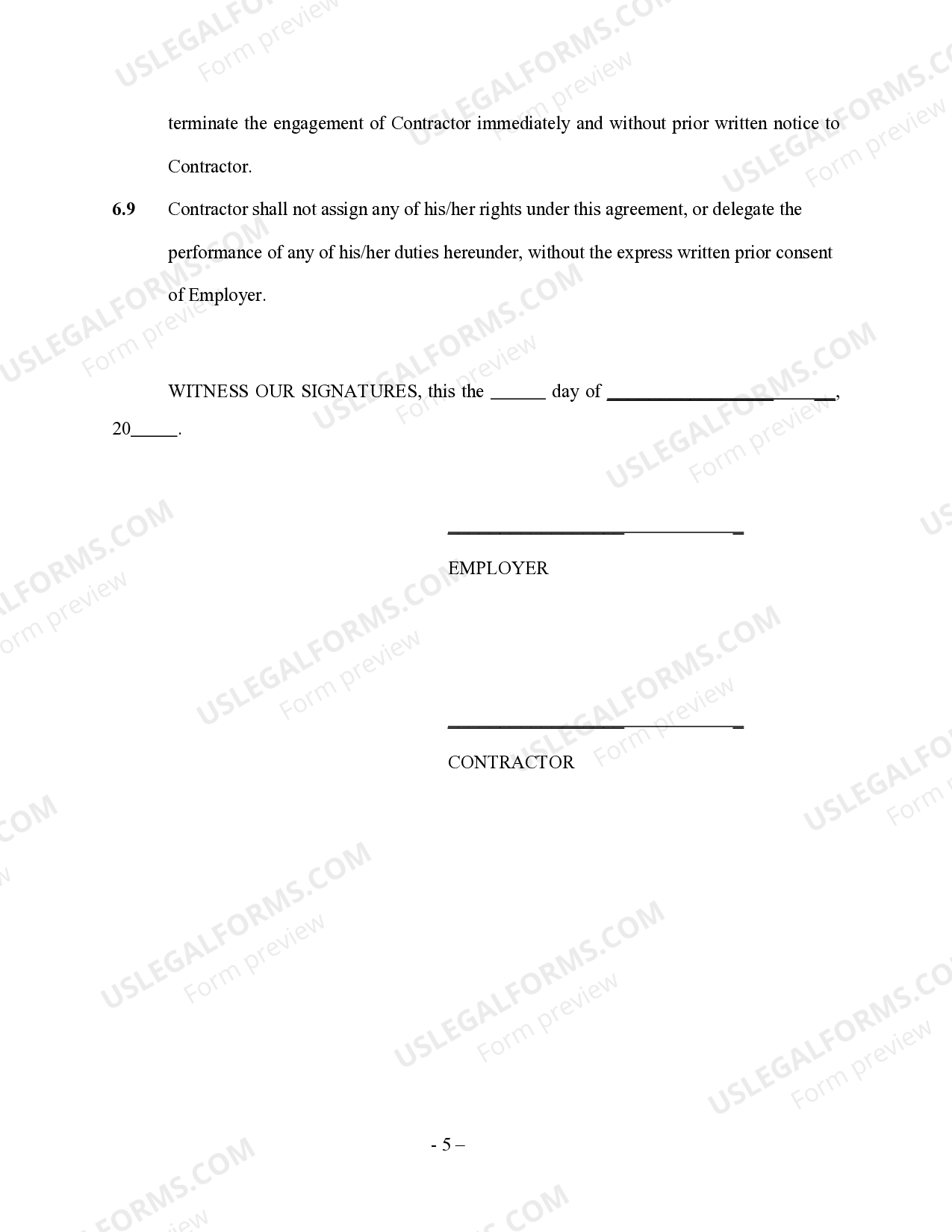 Mississippi Disability Services Contract - Self-Employed - Disability ...