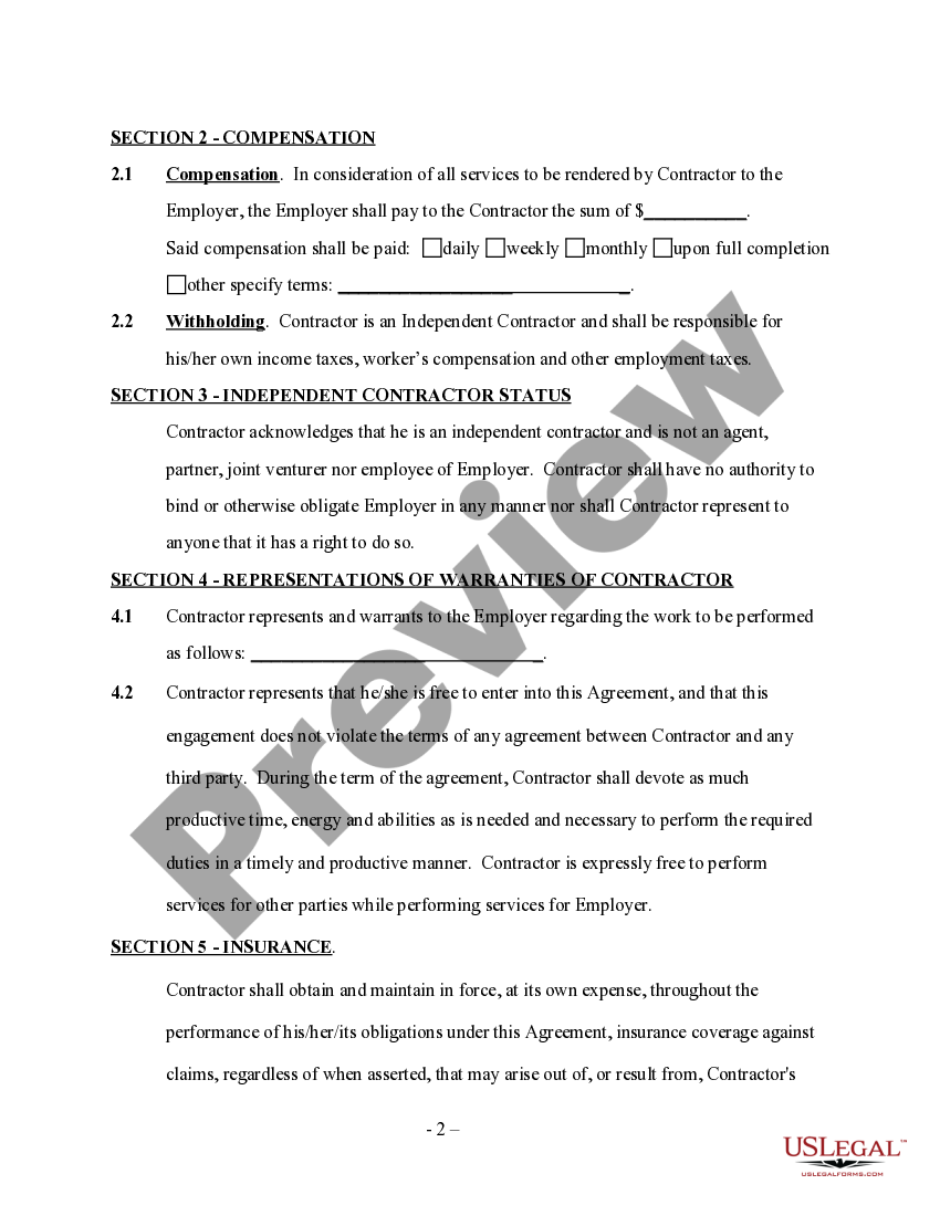 Ohio Recovery Services Contract Self Employed Recovery Self 