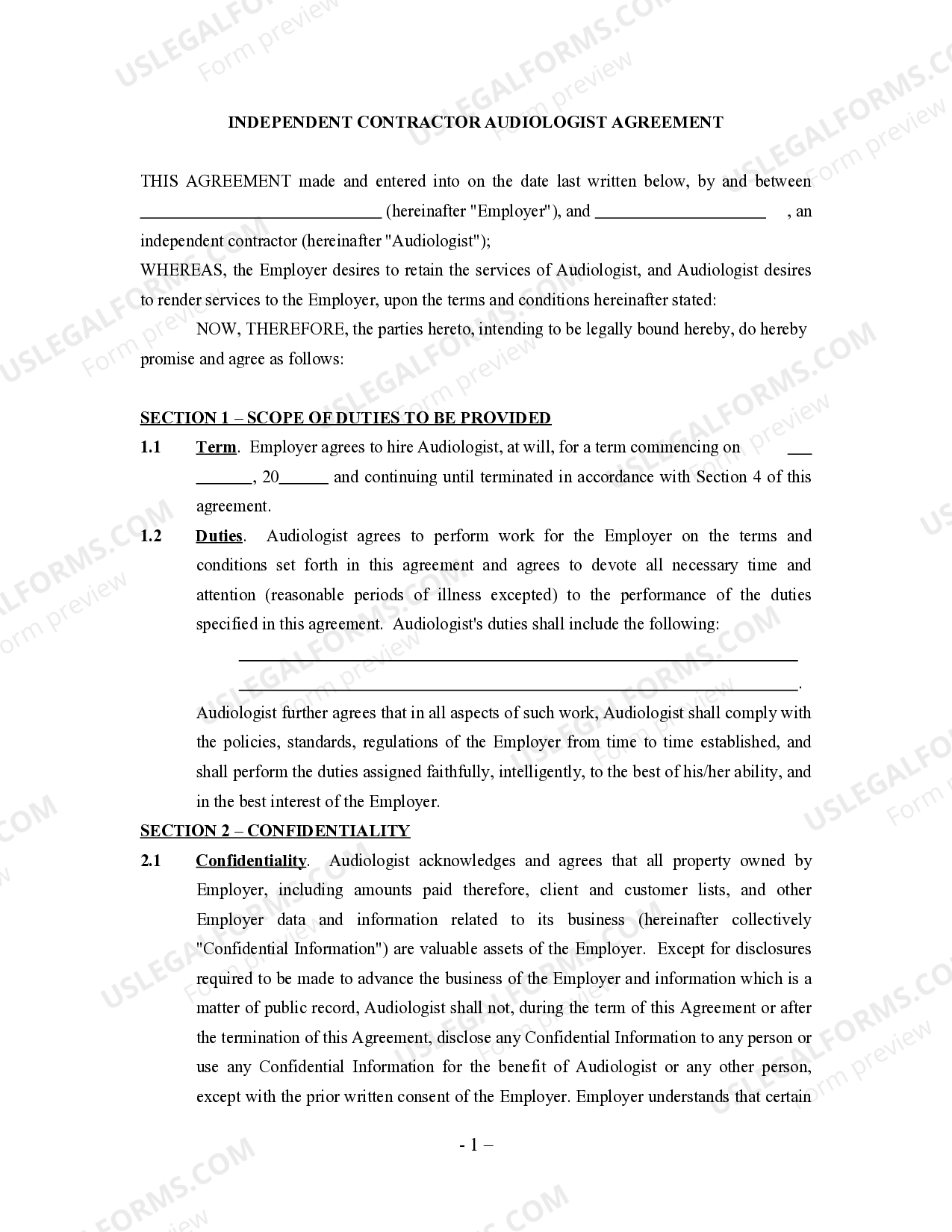 Agreement Contractor Form With Owner | US Legal Forms