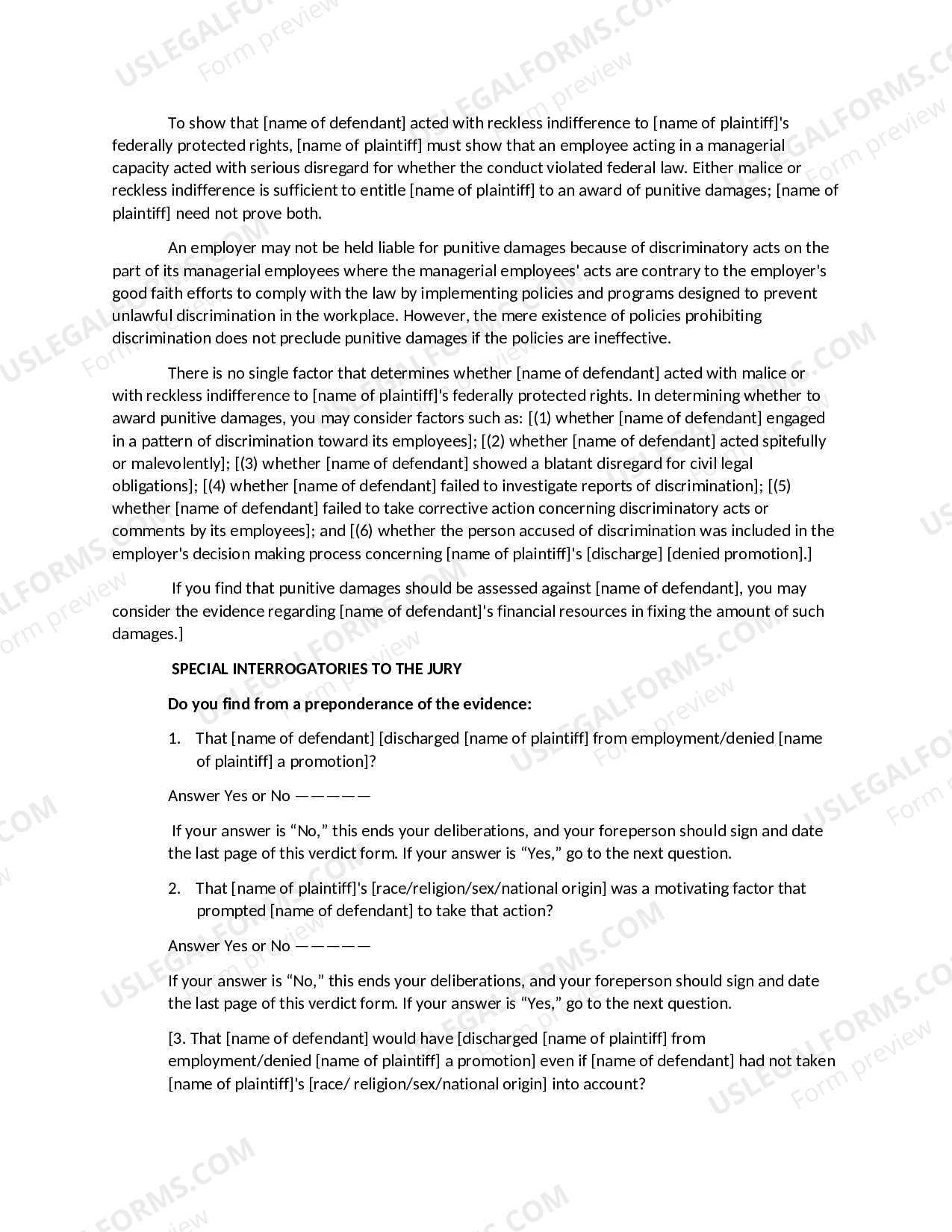 Title VII-Civil Rights Act-Discrimination- Discharge or Failure to ...