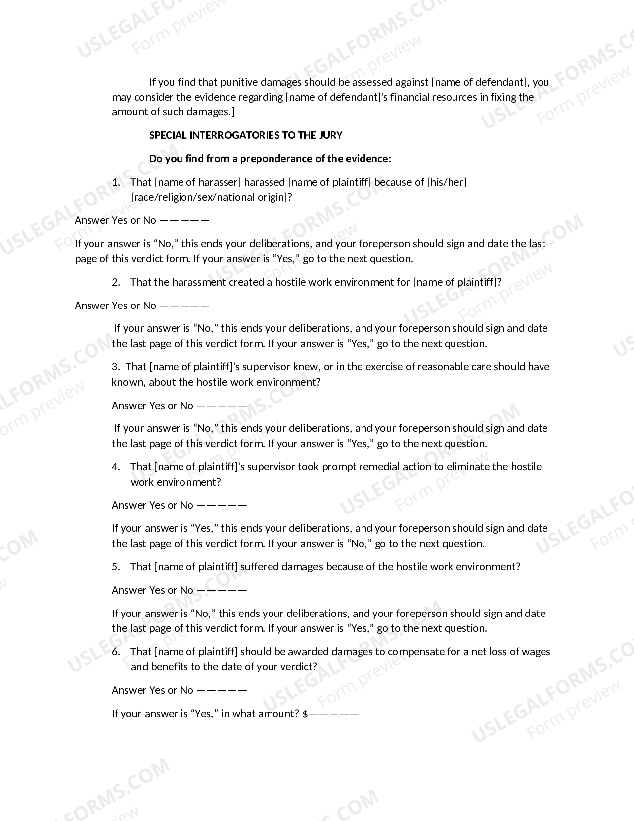 Title VII-Civil Rights Act-Workplace Harassment by Co-Worker or Third ...