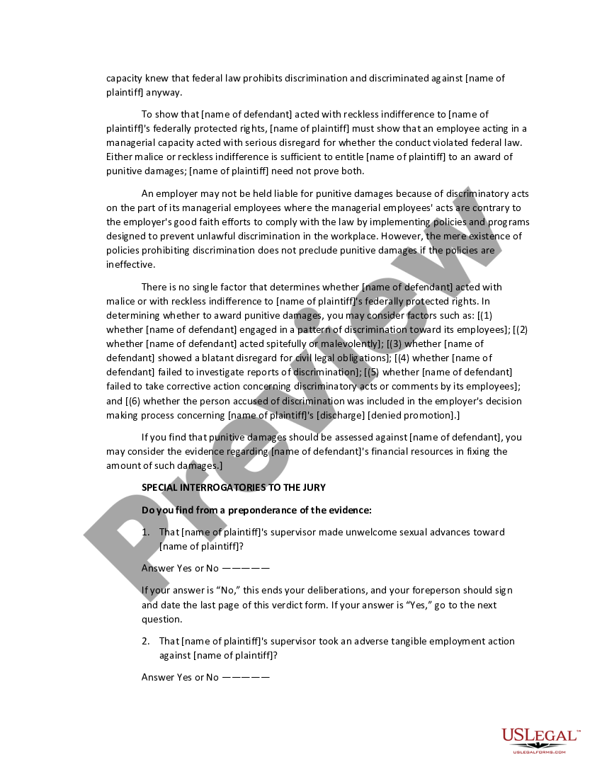 Title Vii Civil Rights Act Workplace Harassment Unwelcome Sexual