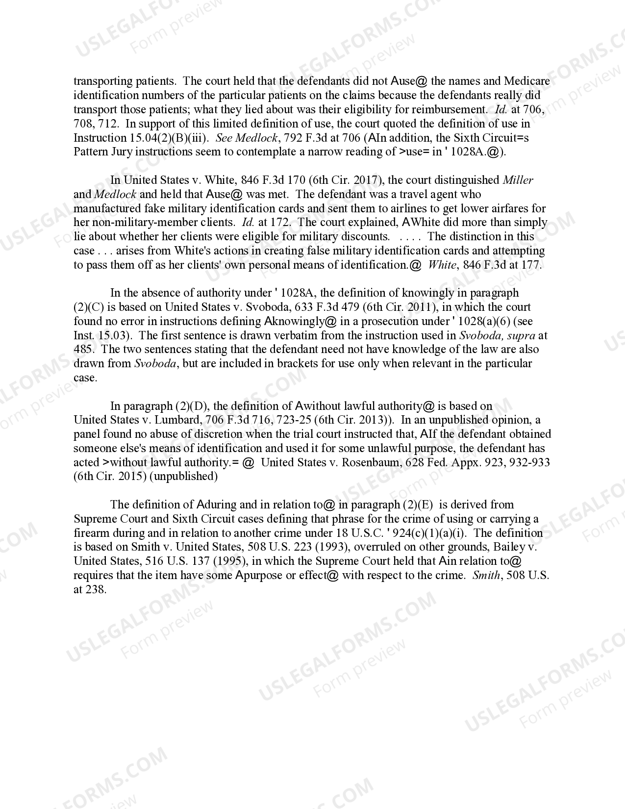 Aggravated Identity Theft | US Legal Forms