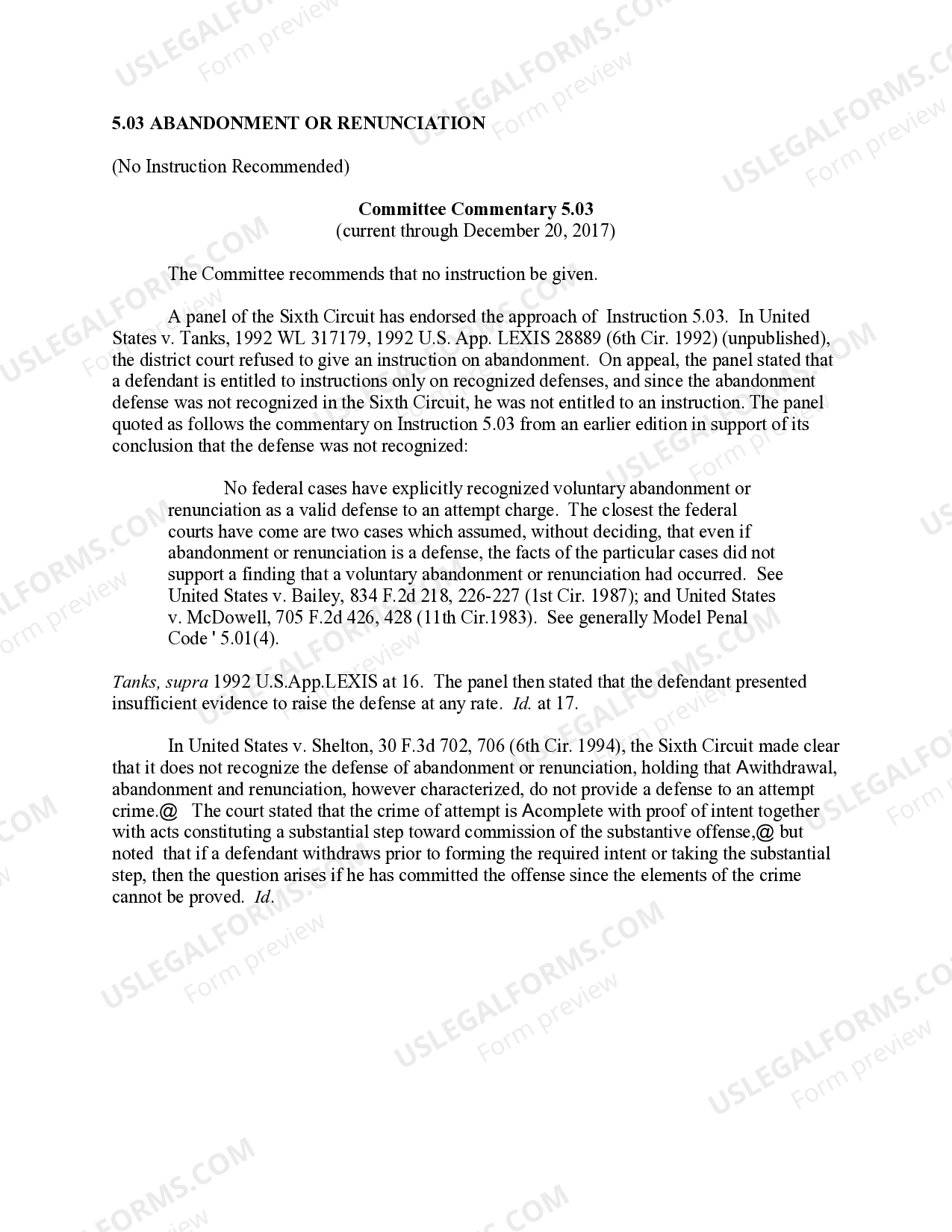 ABANDONMENT OR RENUNCIATION | US Legal Forms