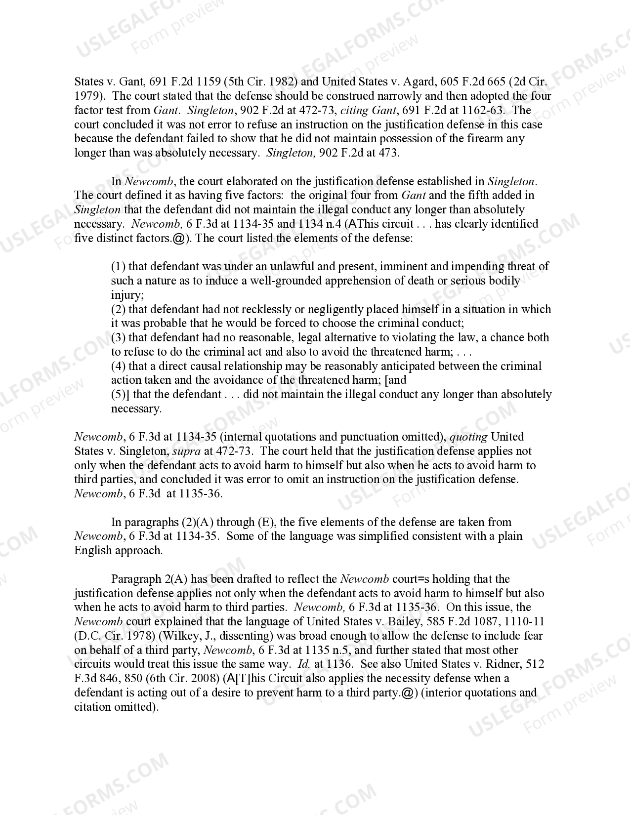 JUSTIFICATION | US Legal Forms