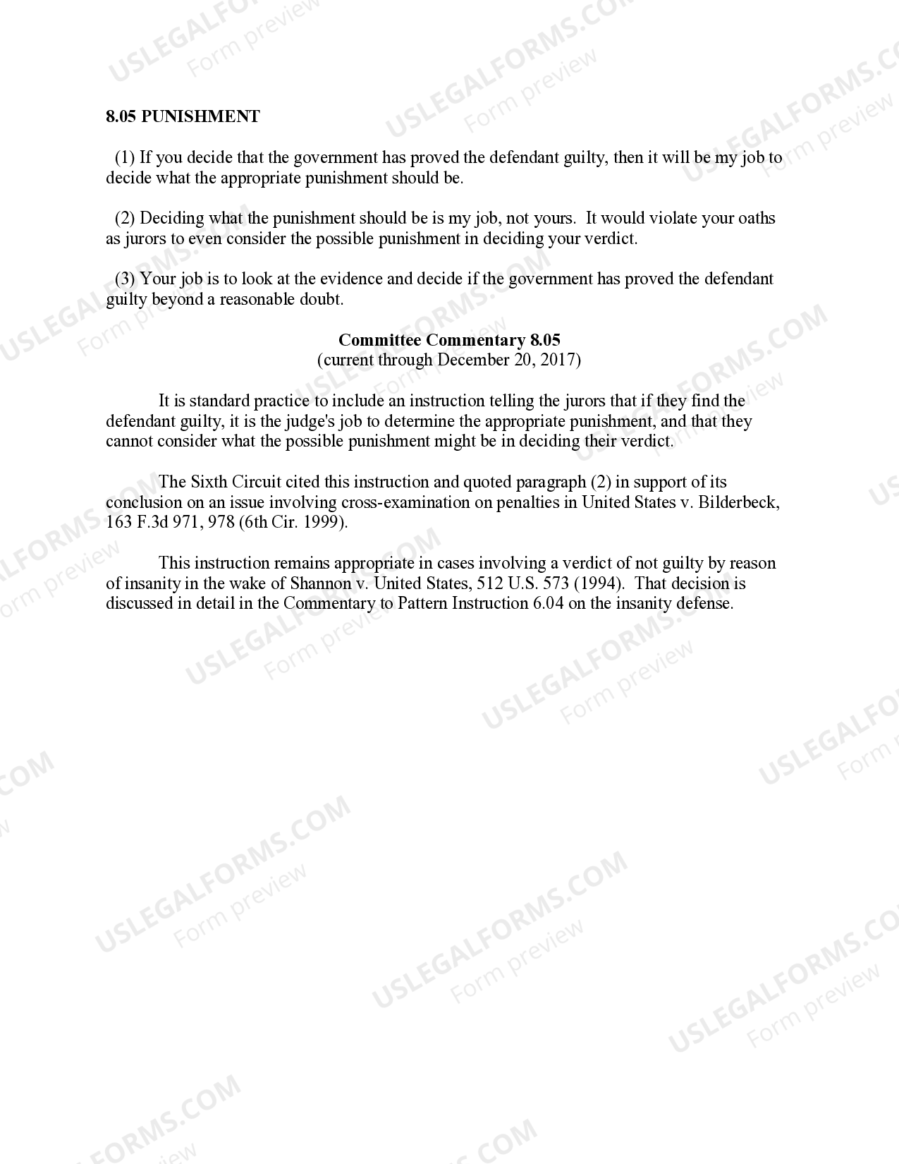 PUNISHMENT | US Legal Forms