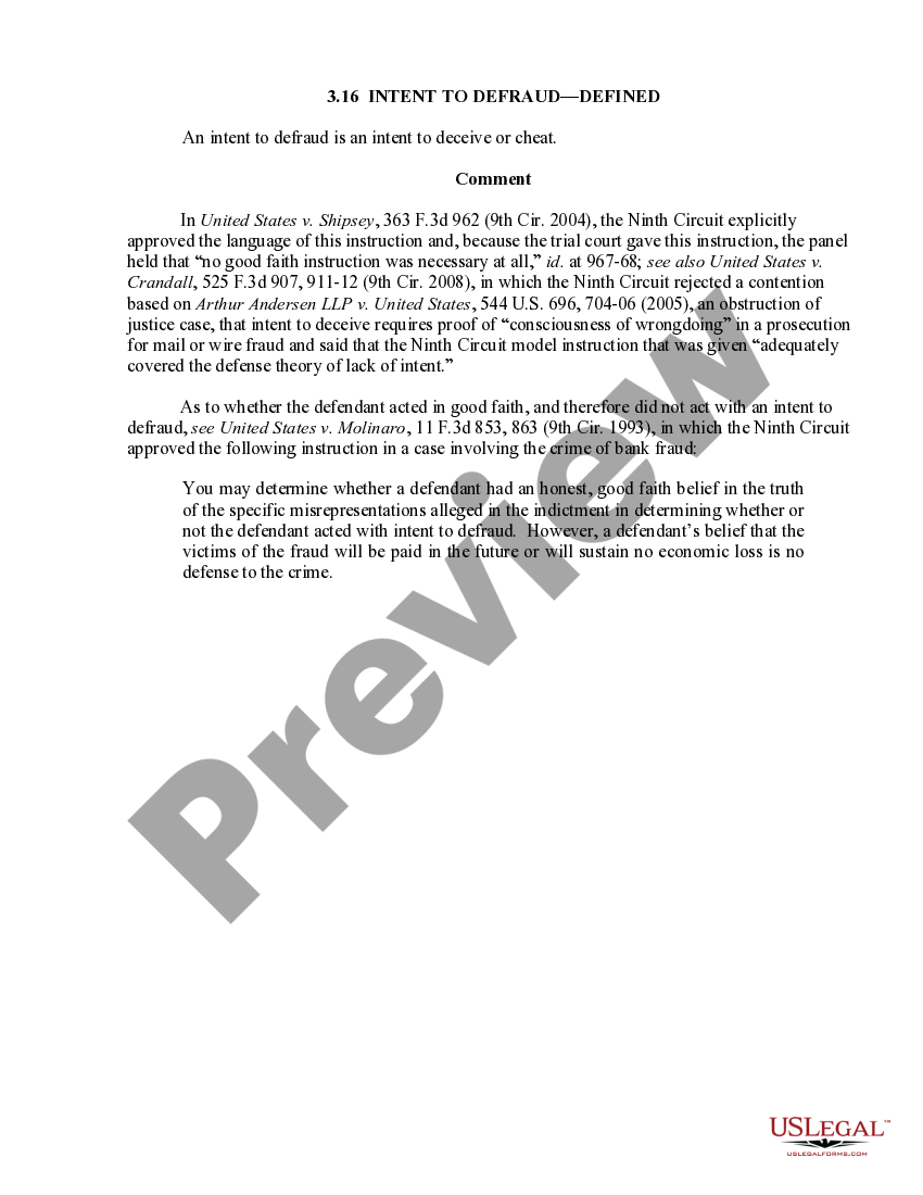 3 16 Intent To Defraud Defined Us Legal Forms