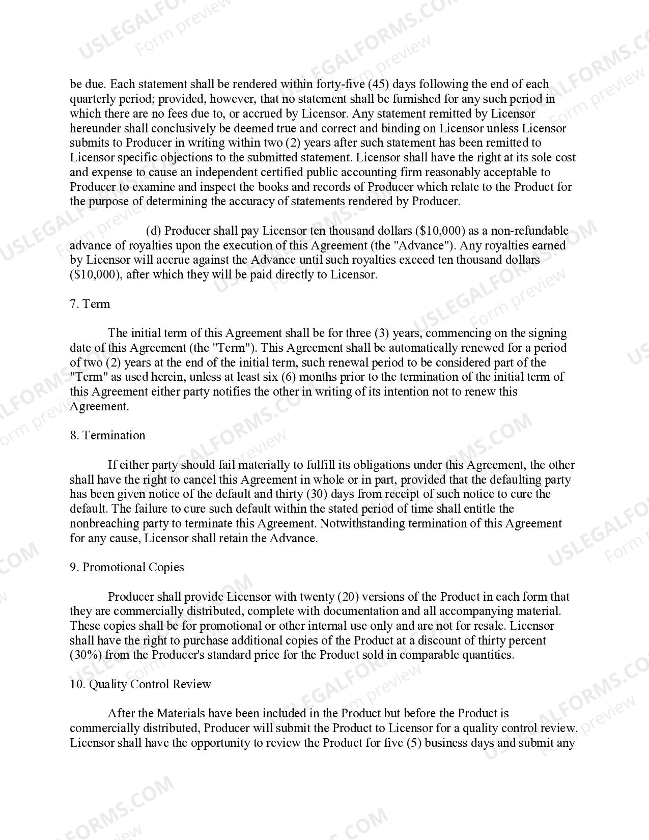 Graphics License Agreement | US Legal Forms