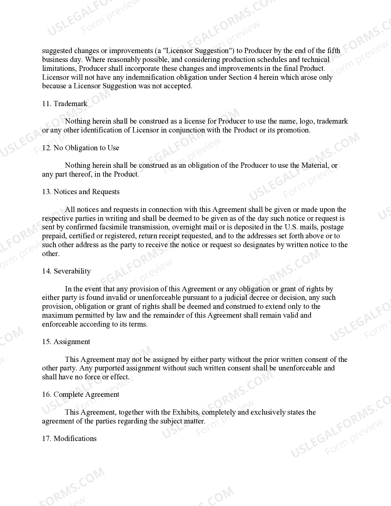 Graphics License Agreement | US Legal Forms