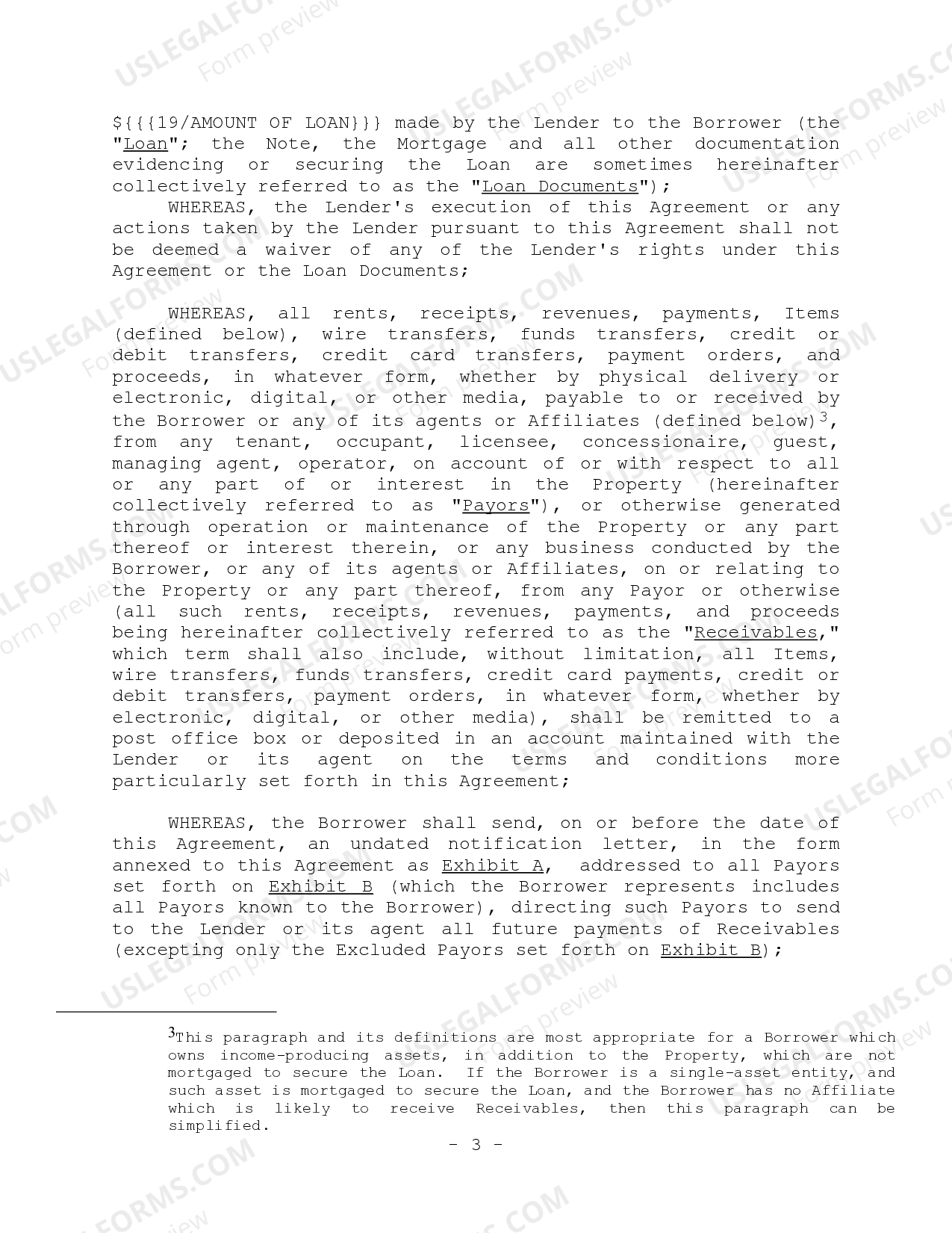 Form of Lockbox Agreement and Variations - Lockbox Agreement | US Legal ...