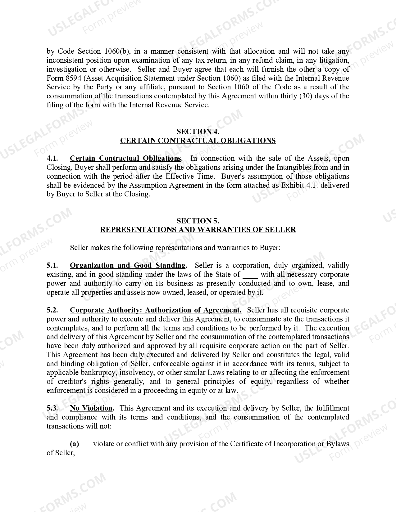 Facilities Sale Agreement for Plant and Pipeline | US Legal Forms