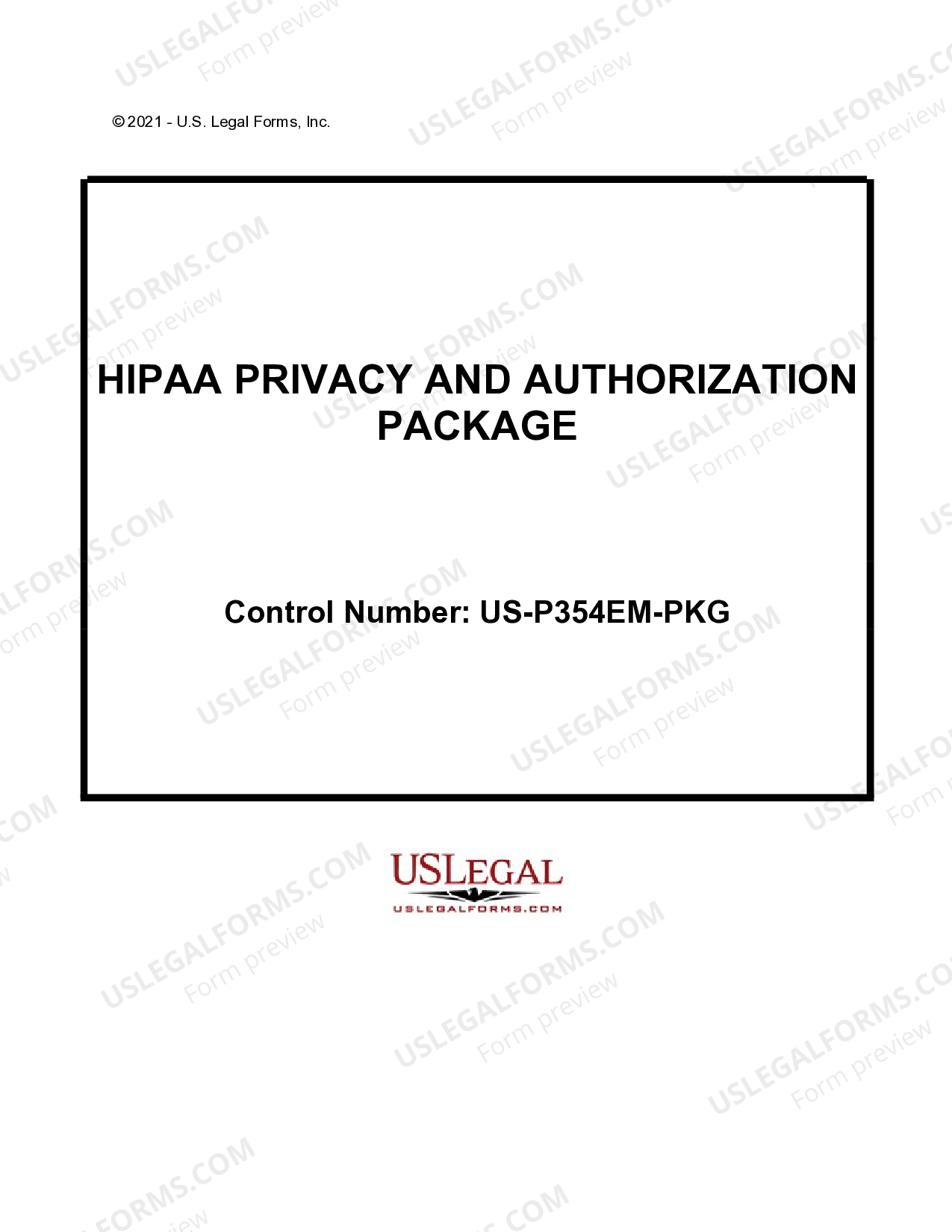 HIPAA Privacy and Authorization Package | US Legal Forms
