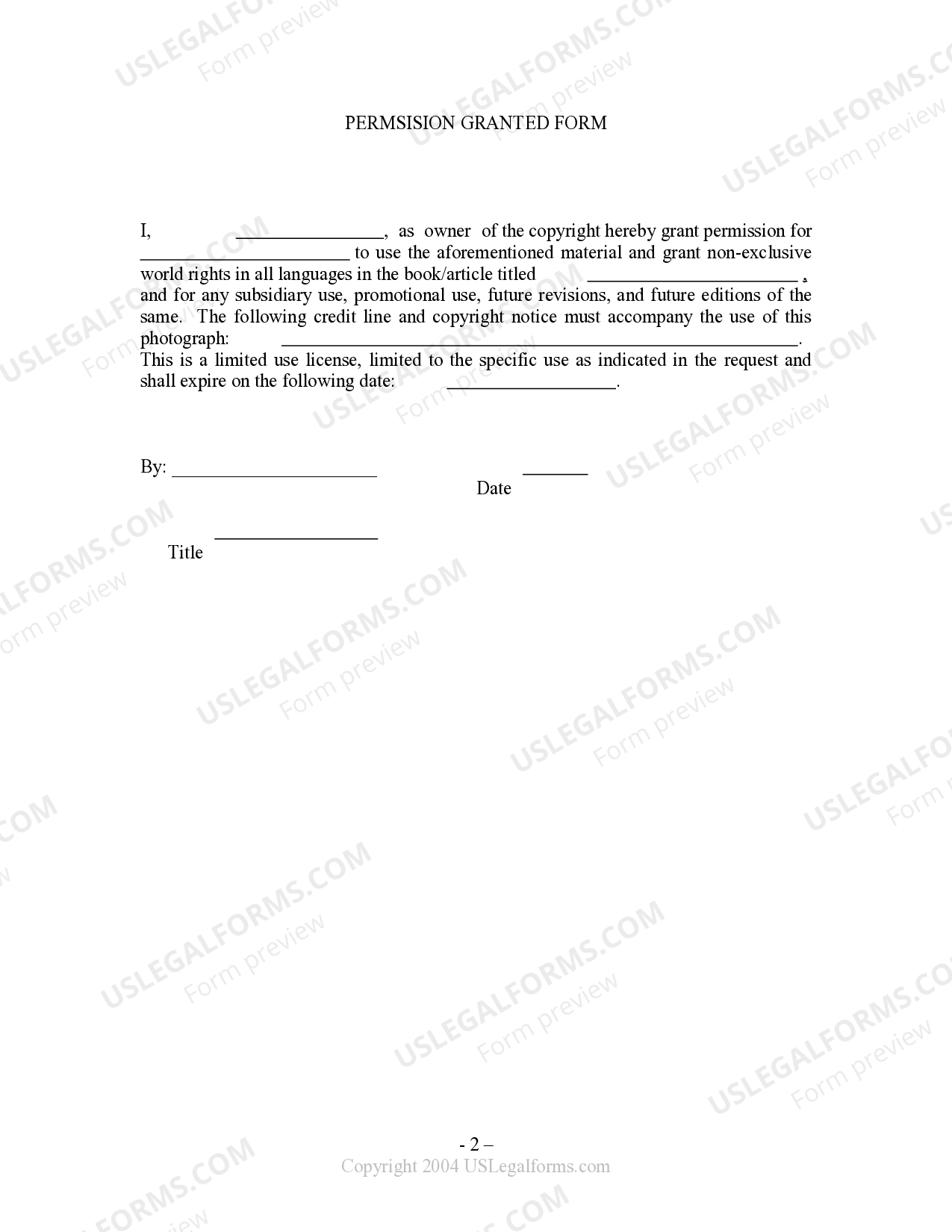 Maryland Requested Permission to Use Photograph - Consent Form For ...