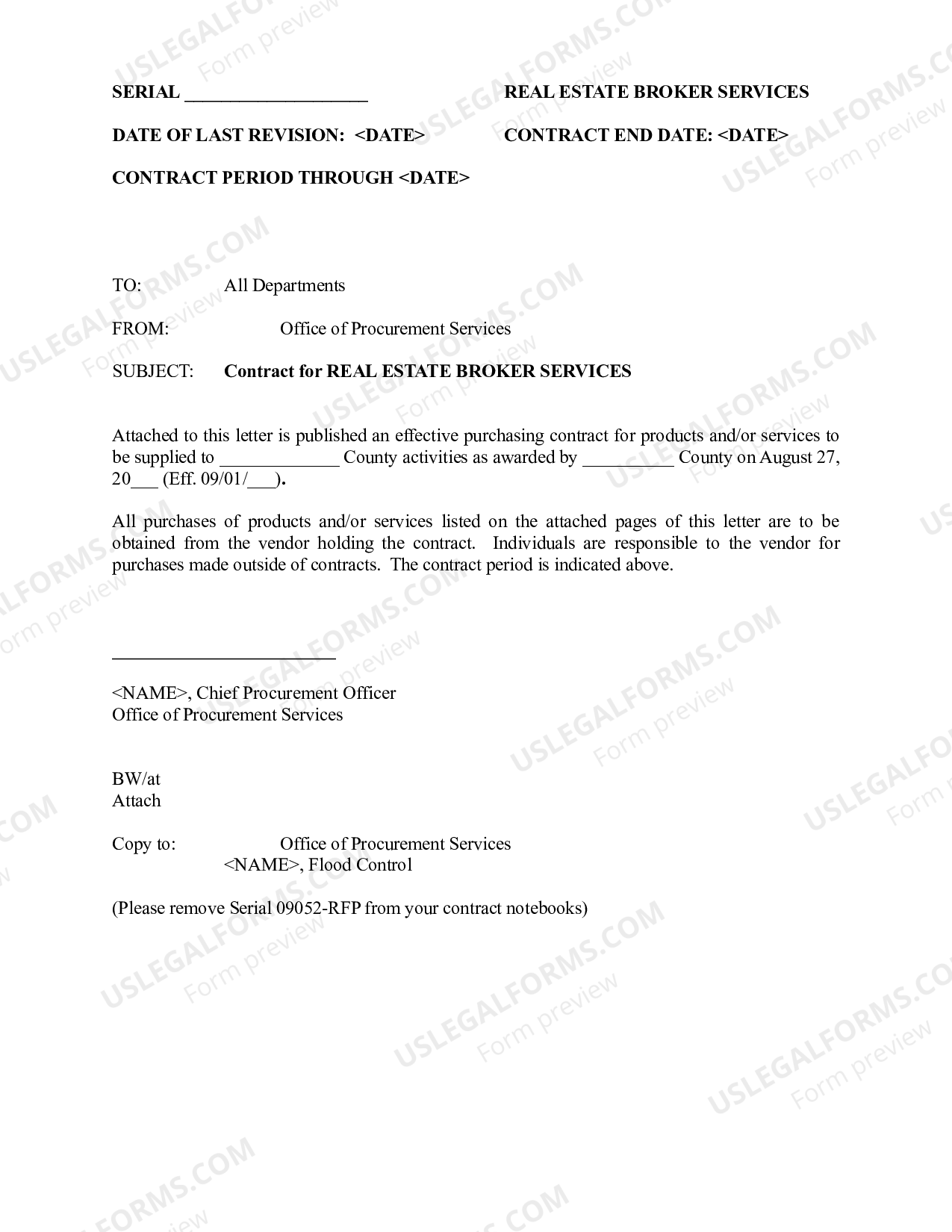 Contract Pursuant to RFP (request for proposal) | US Legal Forms