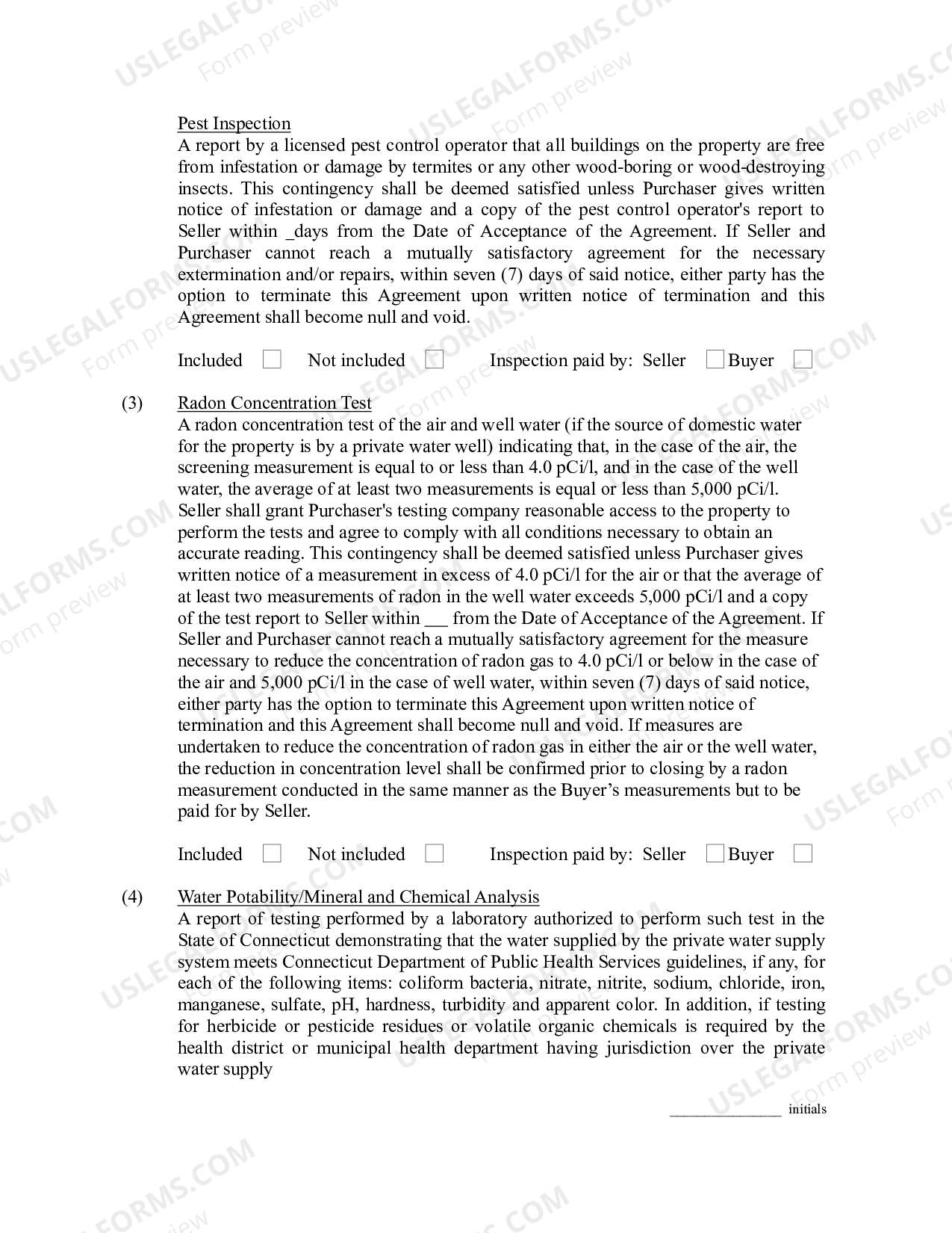 Combined Contingency Addendum to Purchase and Sale Agreement | US Legal ...