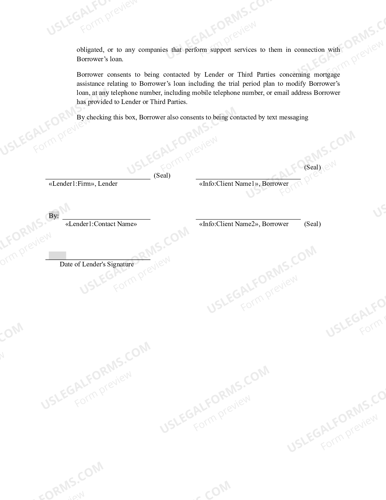 Mortgage Modification Agreement | US Legal Forms
