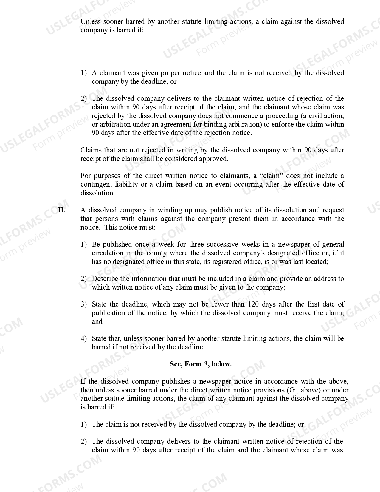 Utah Dissolution Package to Dissolve Limited Liability Company LLC ...