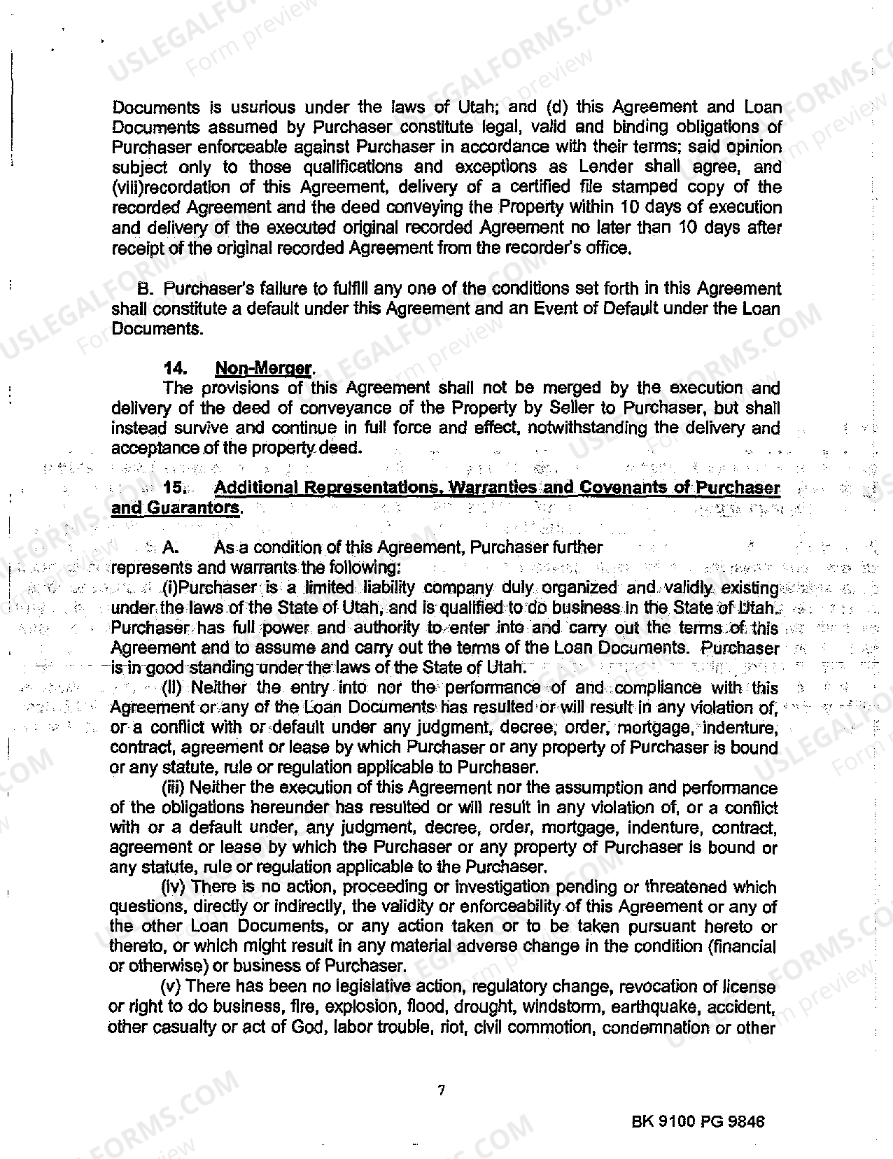 Utah Assumption and Loan Modification Agreement | US Legal Forms