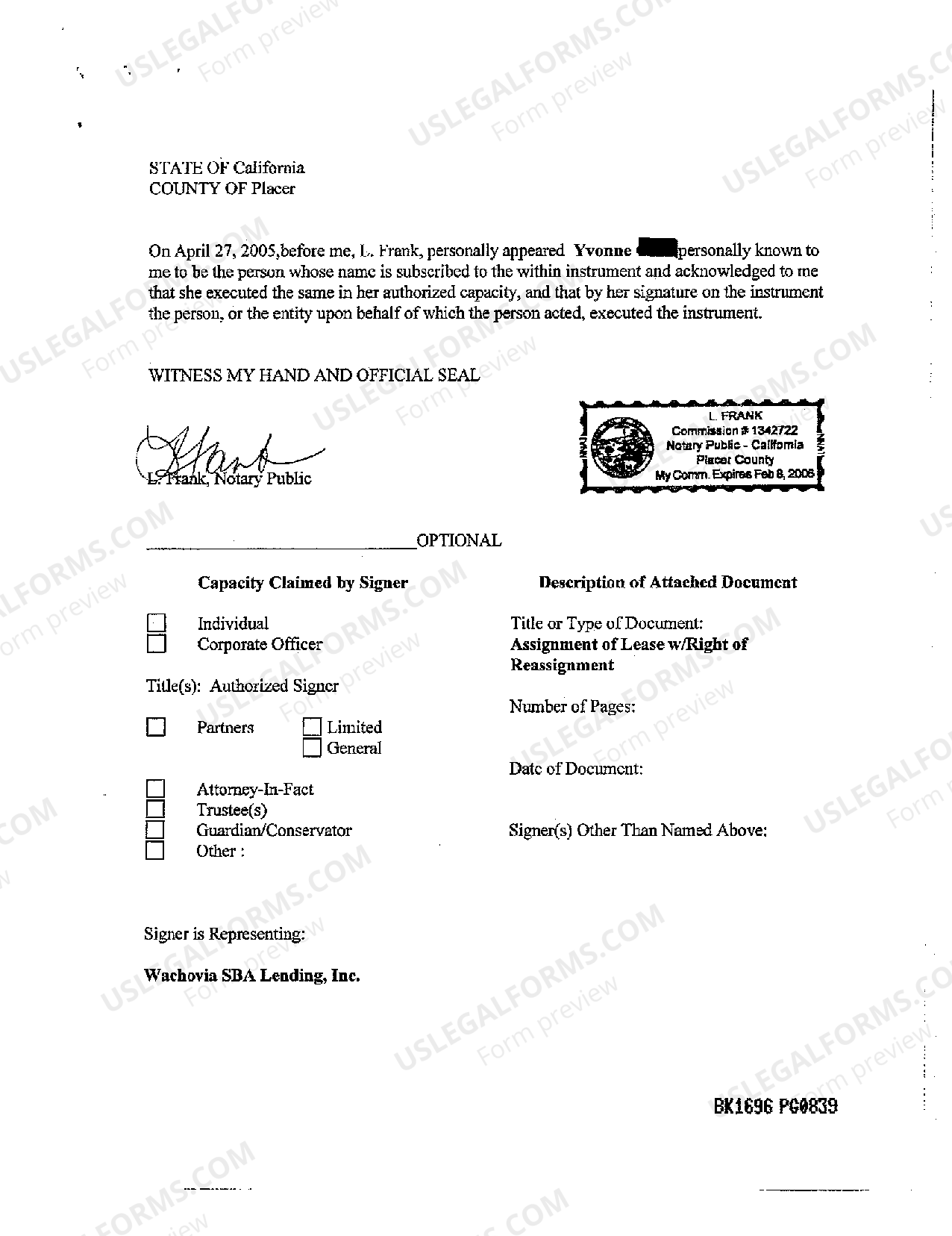 Utah Assignment of Lease with Right of Reassignment | US Legal Forms