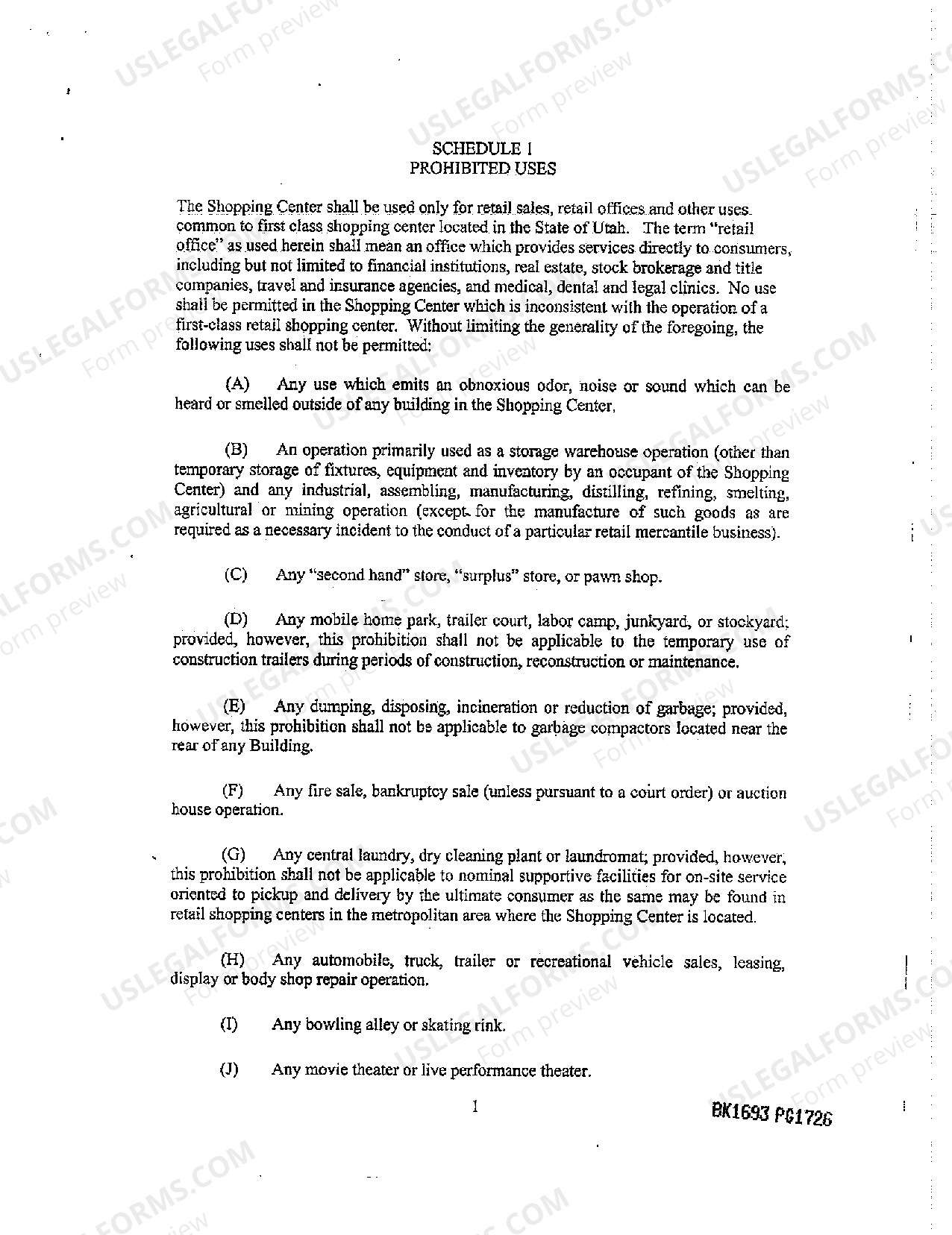 Utah Memorandum of Lease | US Legal Forms