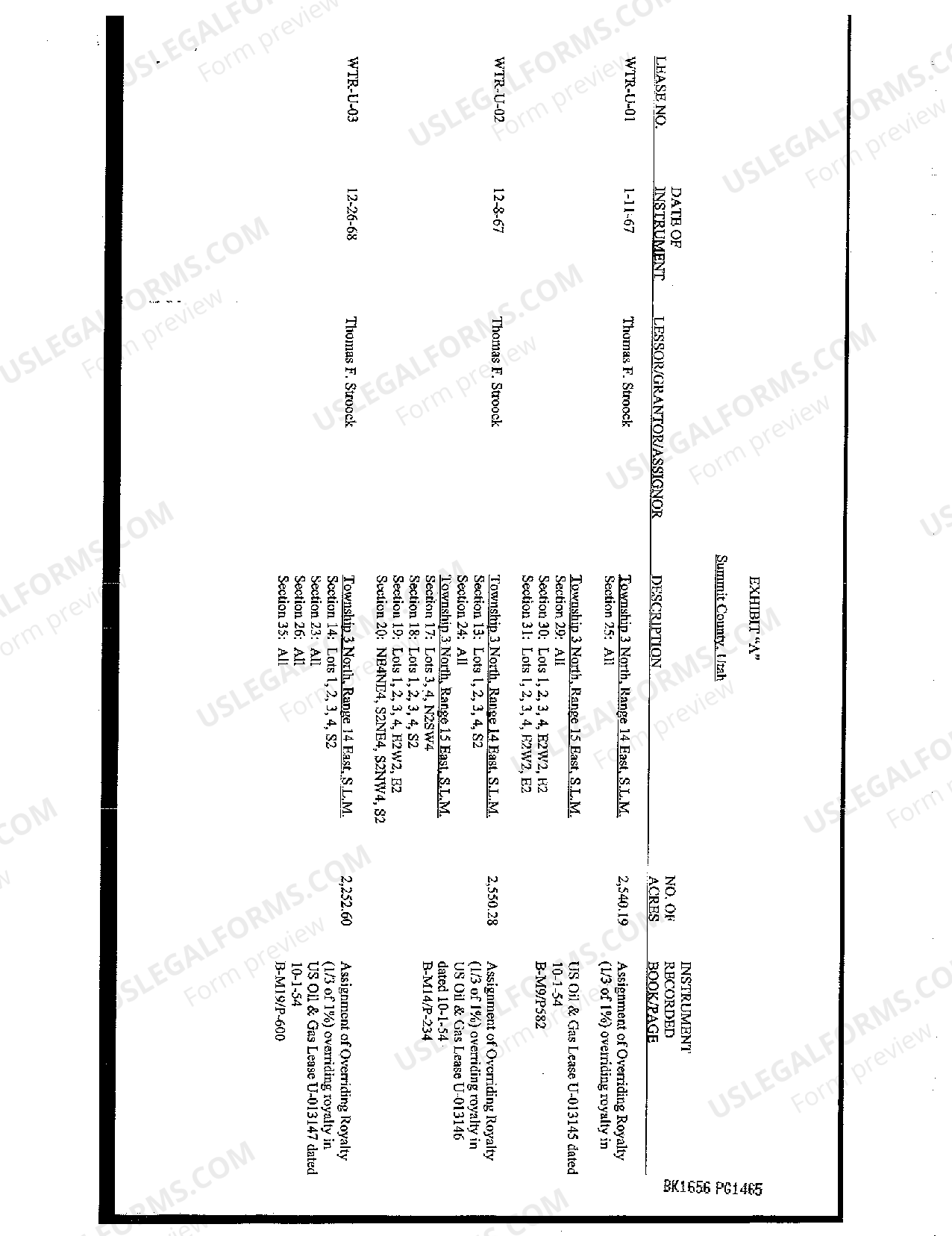 Utah Mineral Conveyance, Assignment and Bill of Sale | US Legal Forms