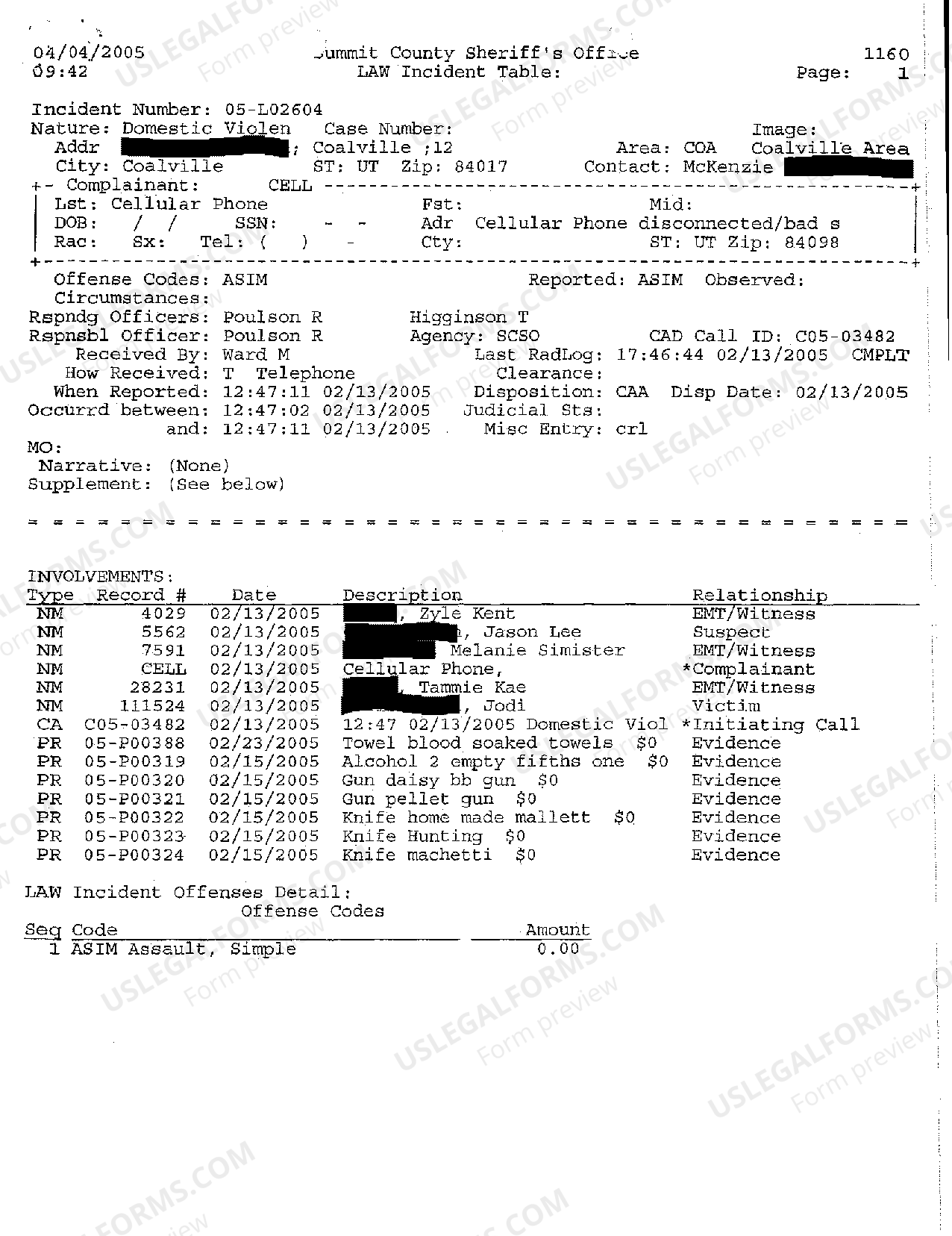 Utah Voluntary Statement - Voluntary Statement | US Legal Forms