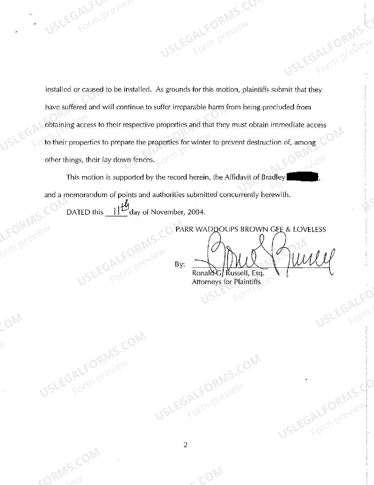 Utah Motion for Temporary Restraining Order and Preliminary Injunction ...