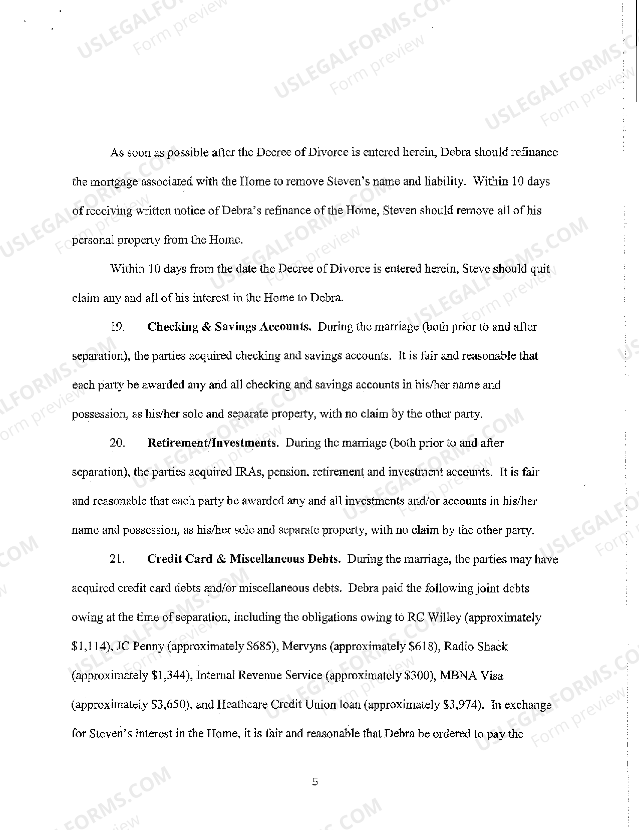 Utah Petition for Divorce | US Legal Forms