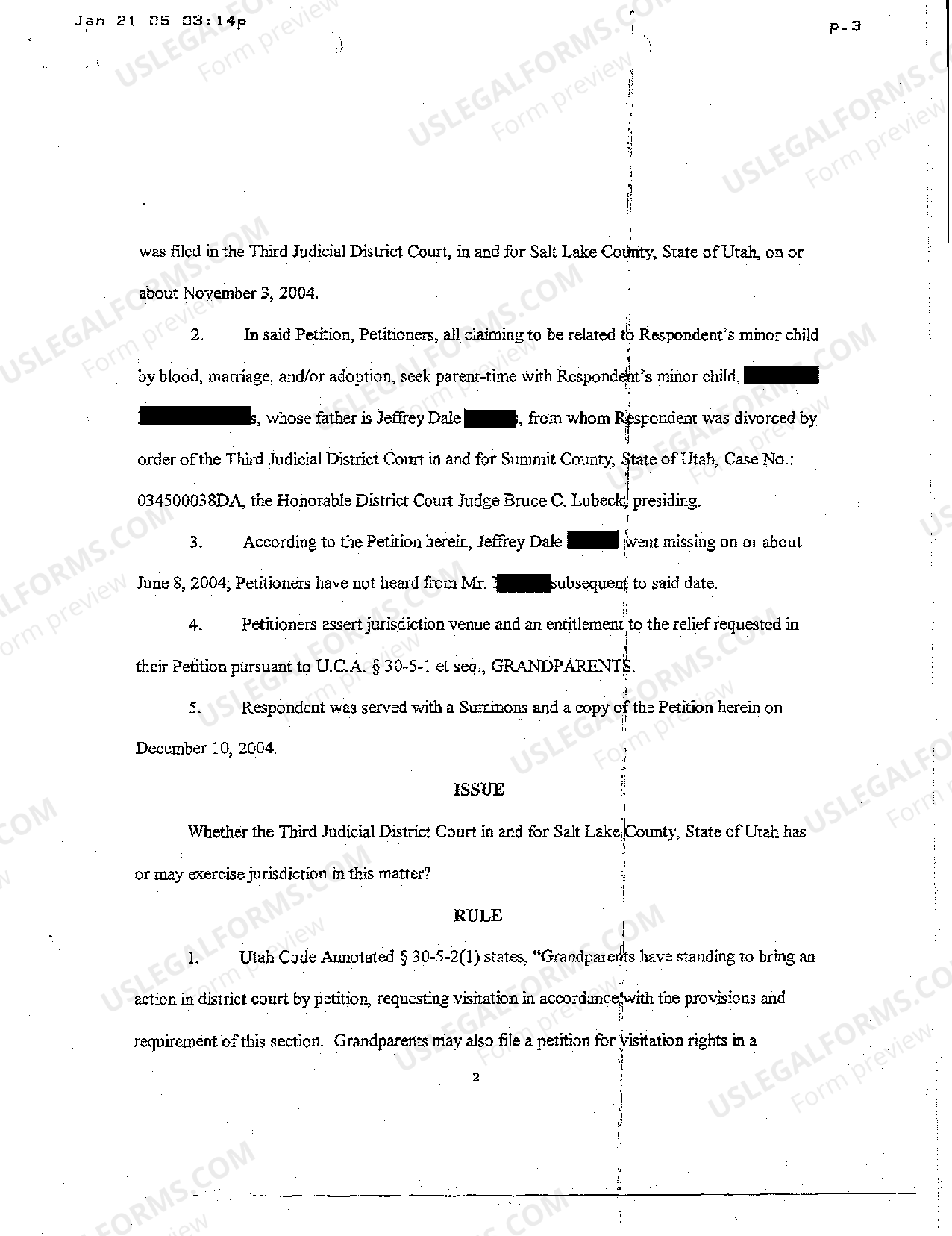 Utah Memorandum In Support of Motion To Dismiss | US Legal Forms