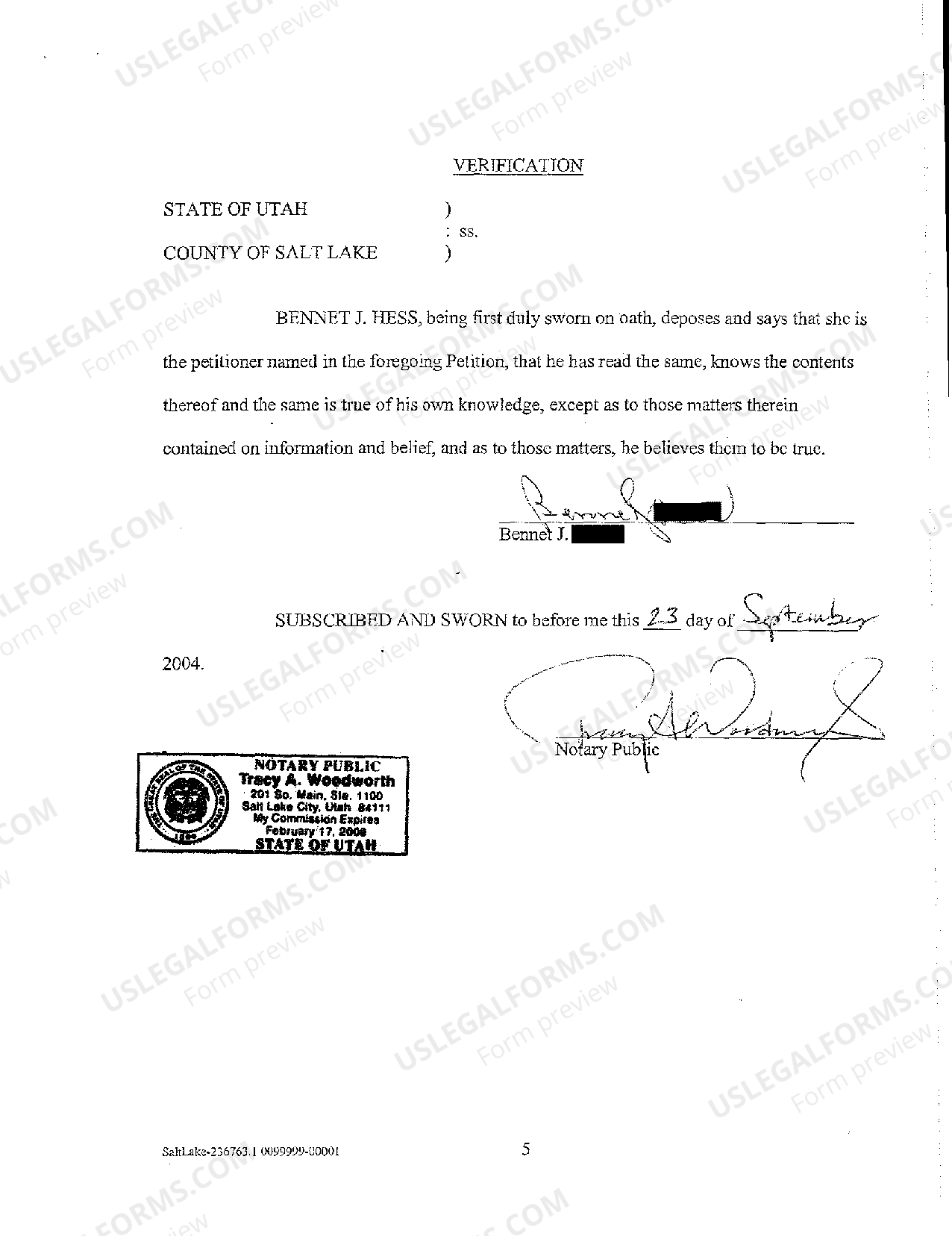 Utah Petition for Formal Probate of Will and Appointment of Personal Representative | US Legal Forms